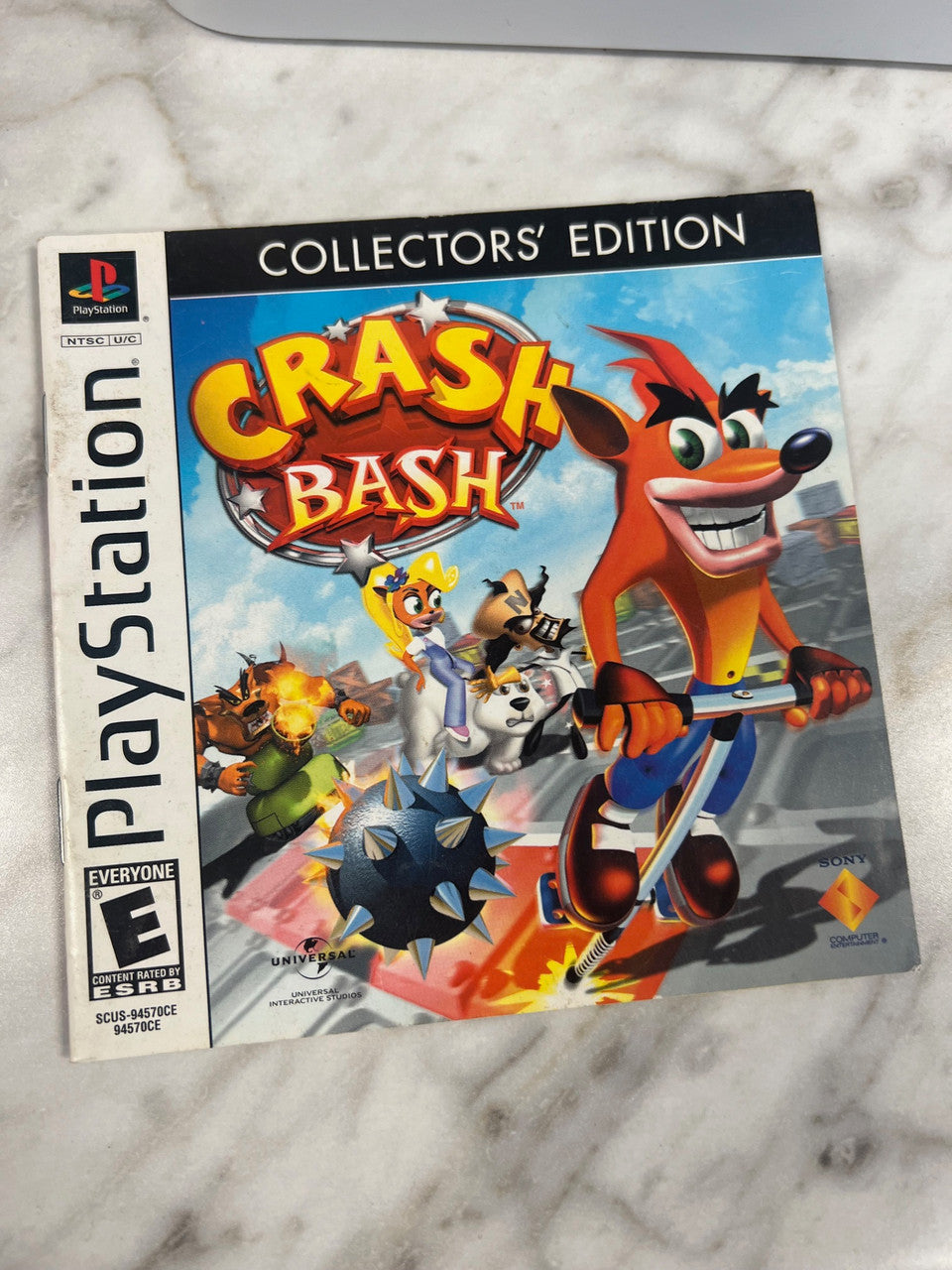 Crash Bash PS1 Playstation Manual only Collector's Edition – Core Gaming