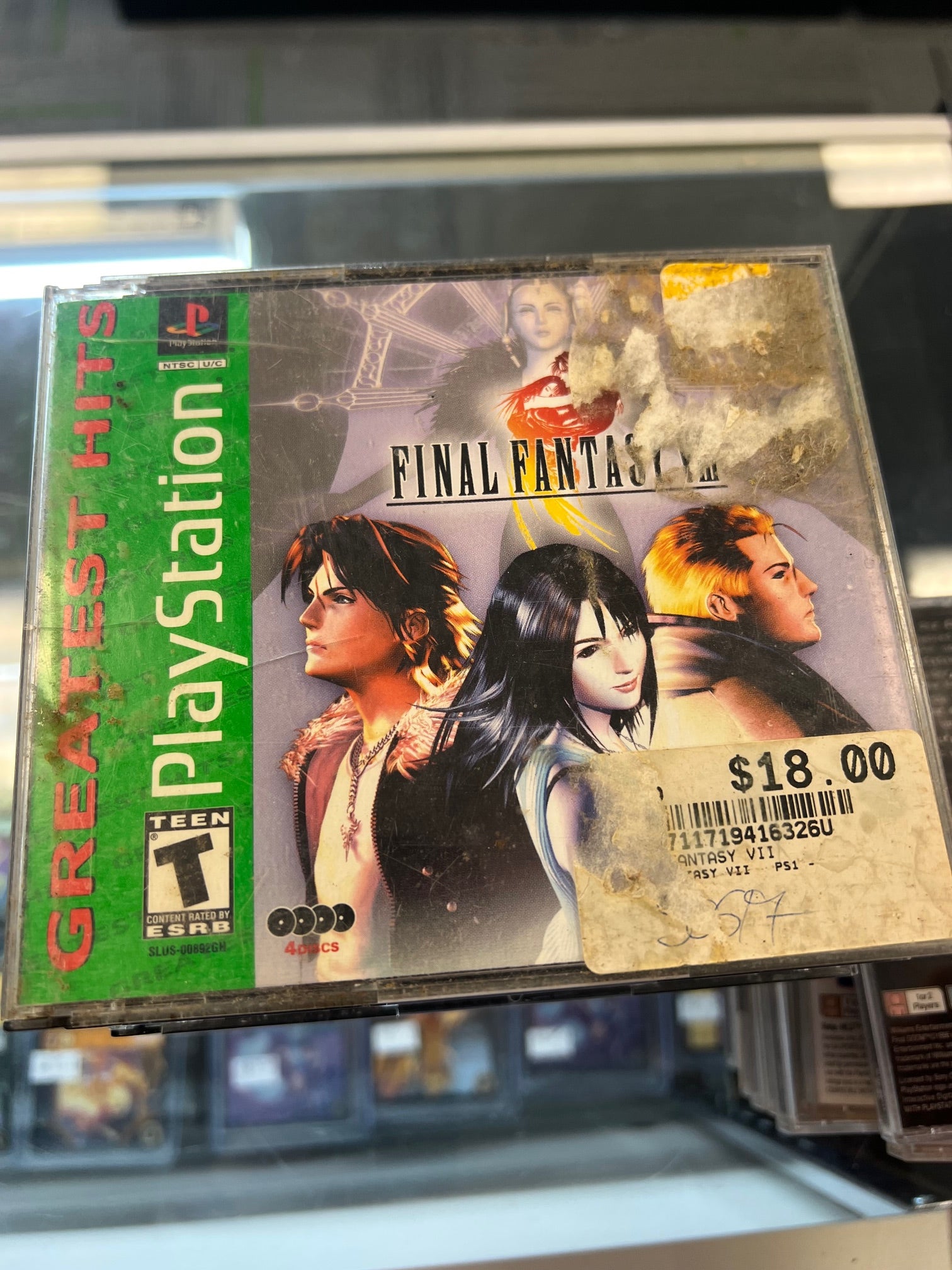 Final Fantasy VIII - PS1 D53025 – Core Gaming