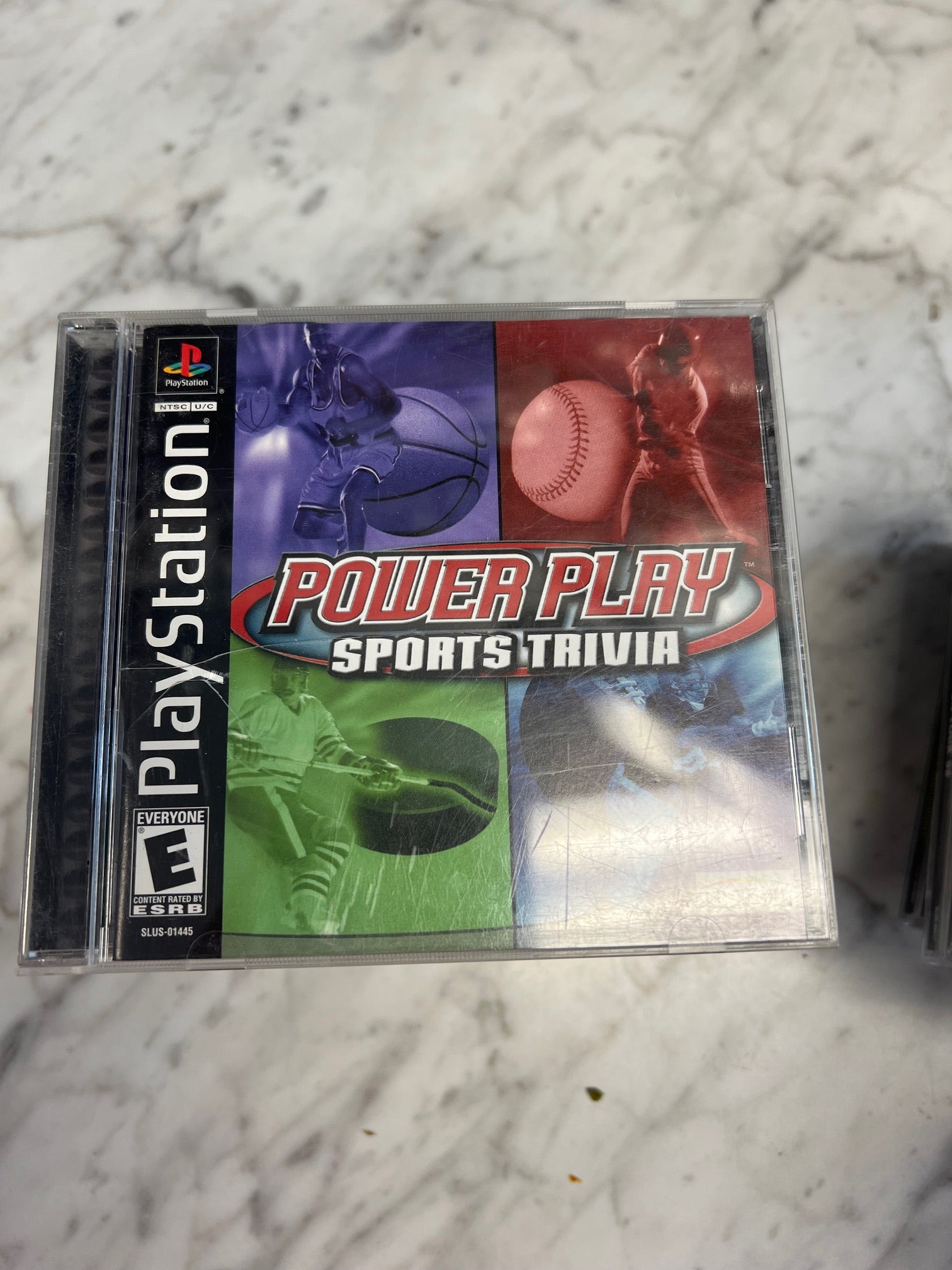 Power Play: Sports Trivia - PS1 D53025 – Core Gaming