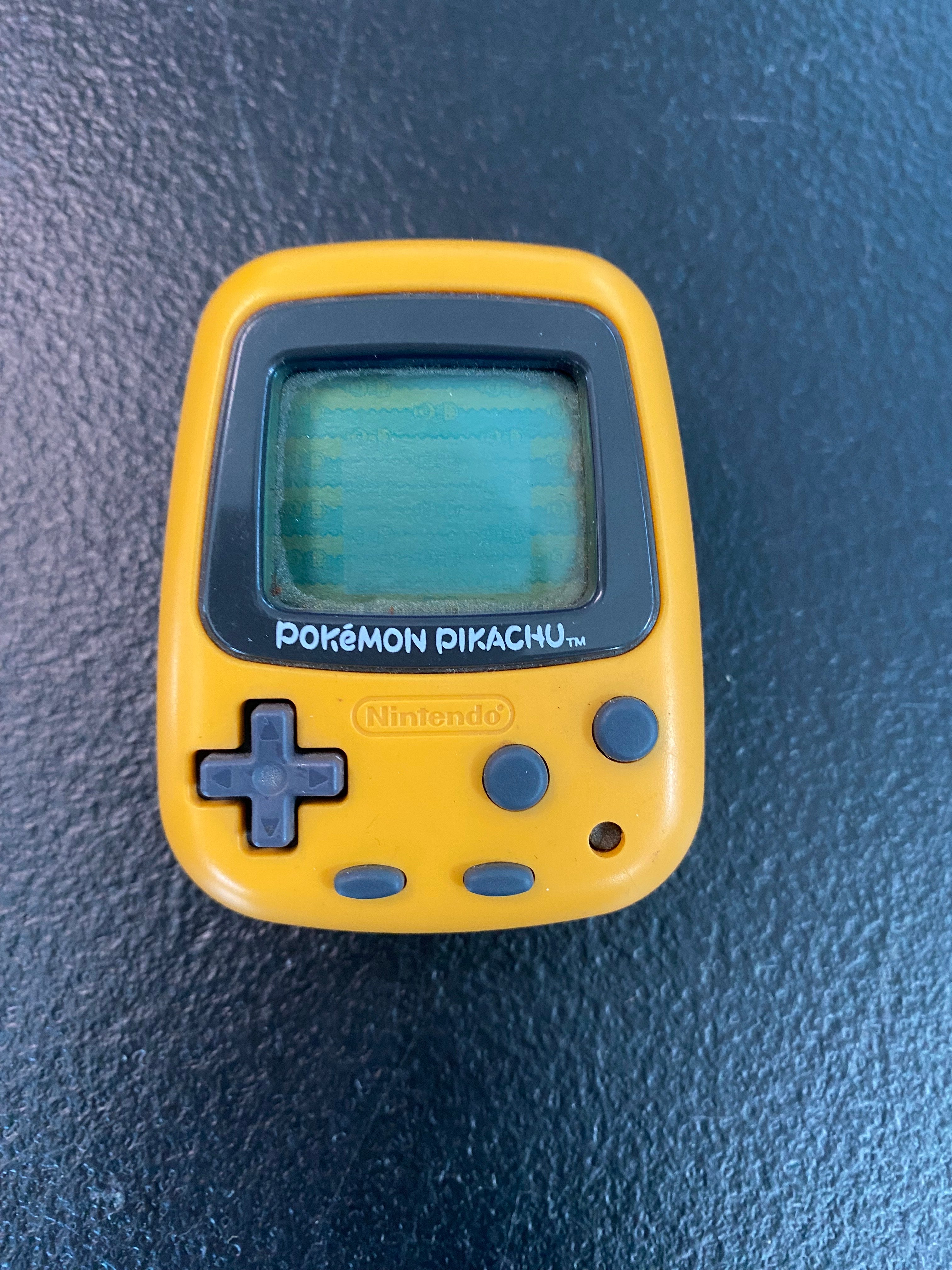 Nintendo Pokemon Pikachu Tamagotchi Virtual Pet Pedometer (1998) – Core ...