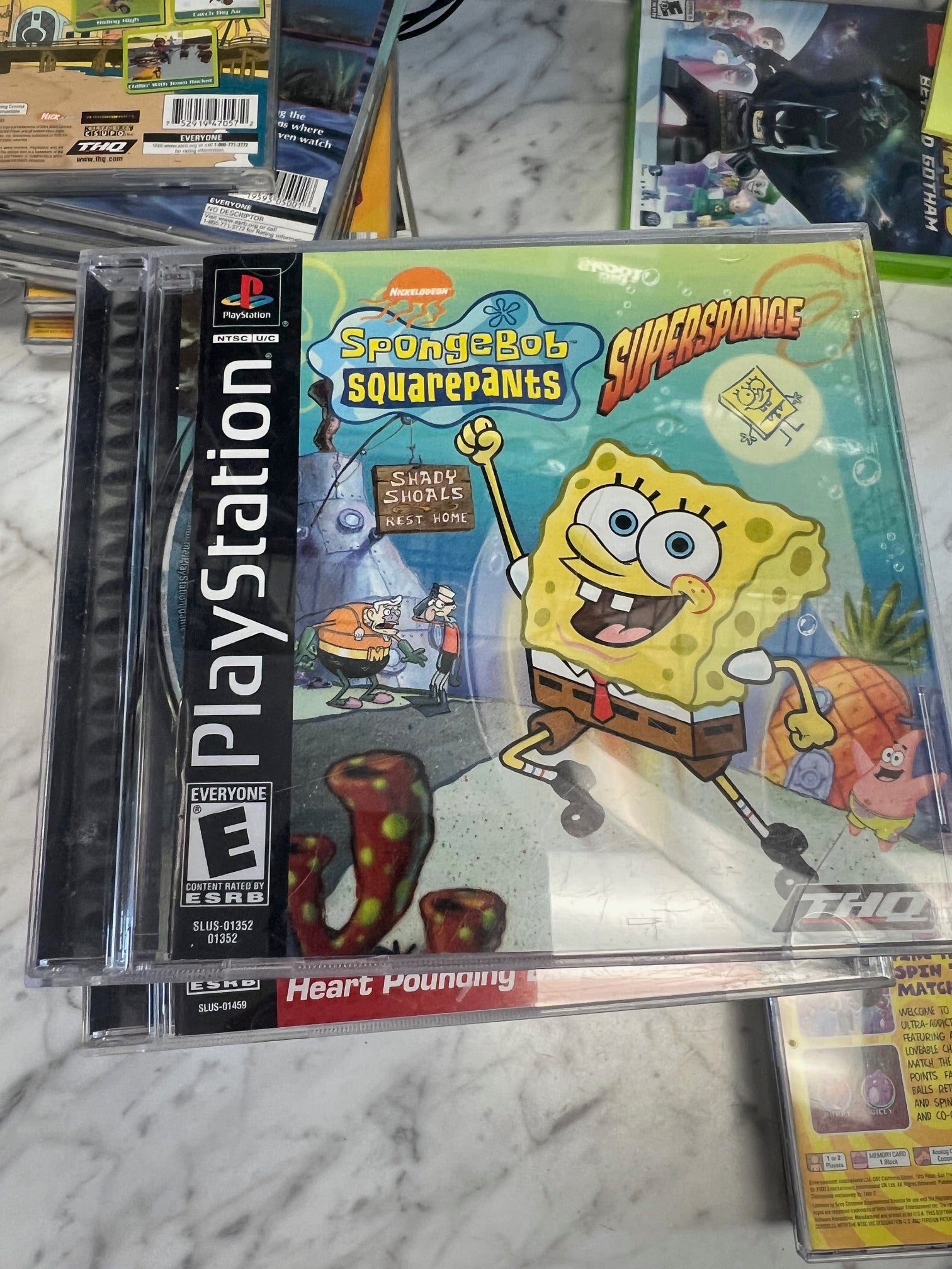 SpongeBob SquarePants: SuperSponge - PS1 D53025 – Core Gaming