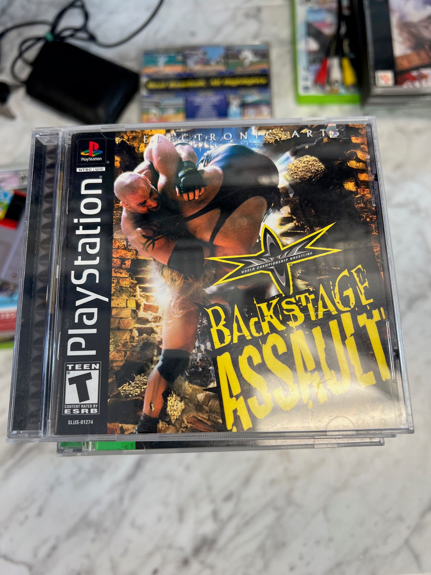 WCW Backstage Assault - PS1 D53025 – Core Gaming