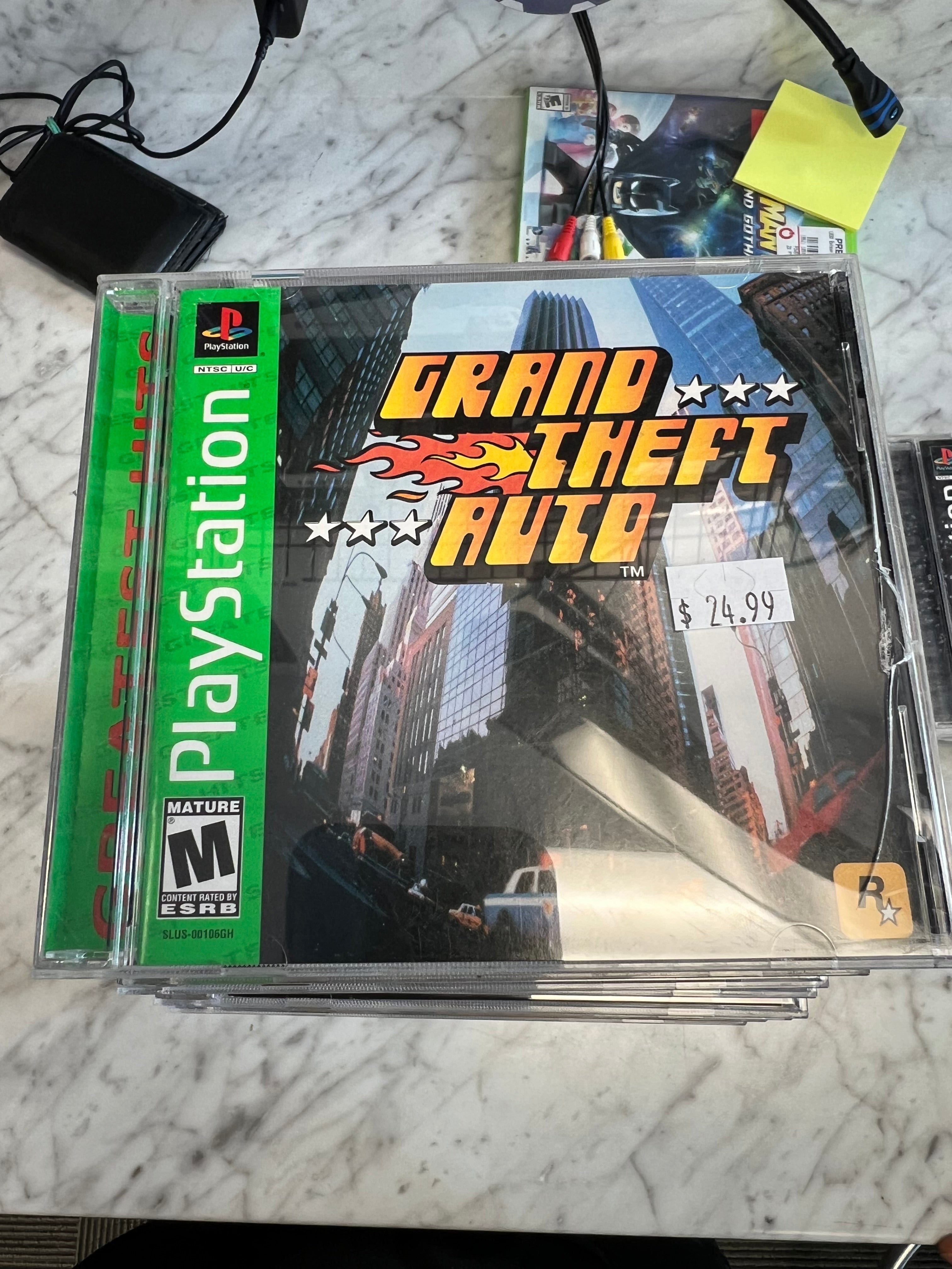 Grand Theft Auto - PS1 D53025 – Core Gaming