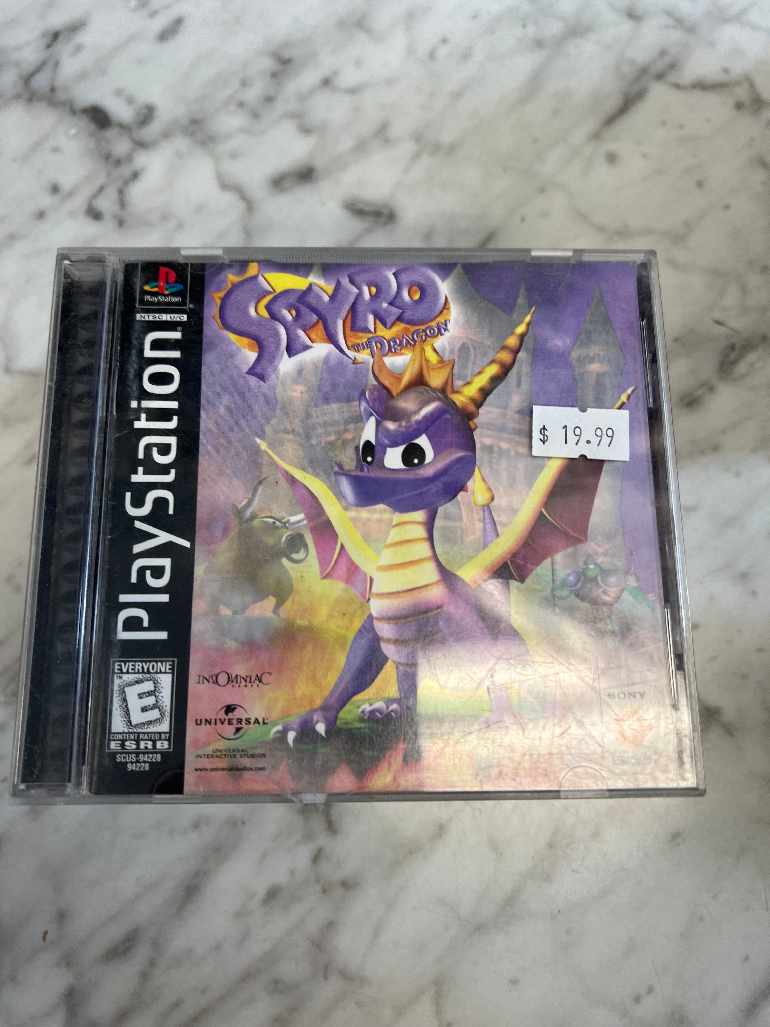 Spyro the Dragon - PS1 D53025 – Core Gaming