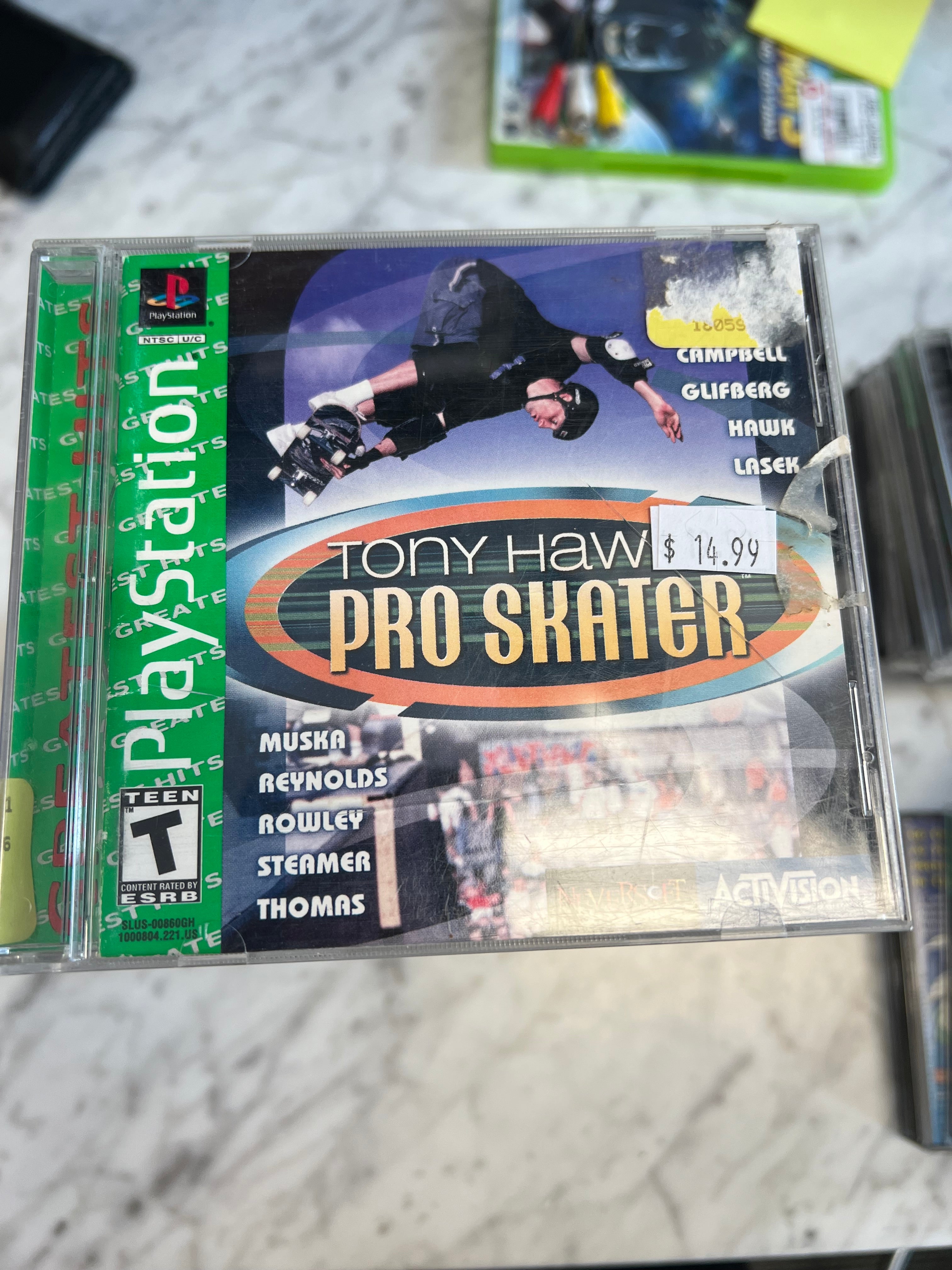Tony Hawk’s Pro Skater - PS1 D53025 – Core Gaming