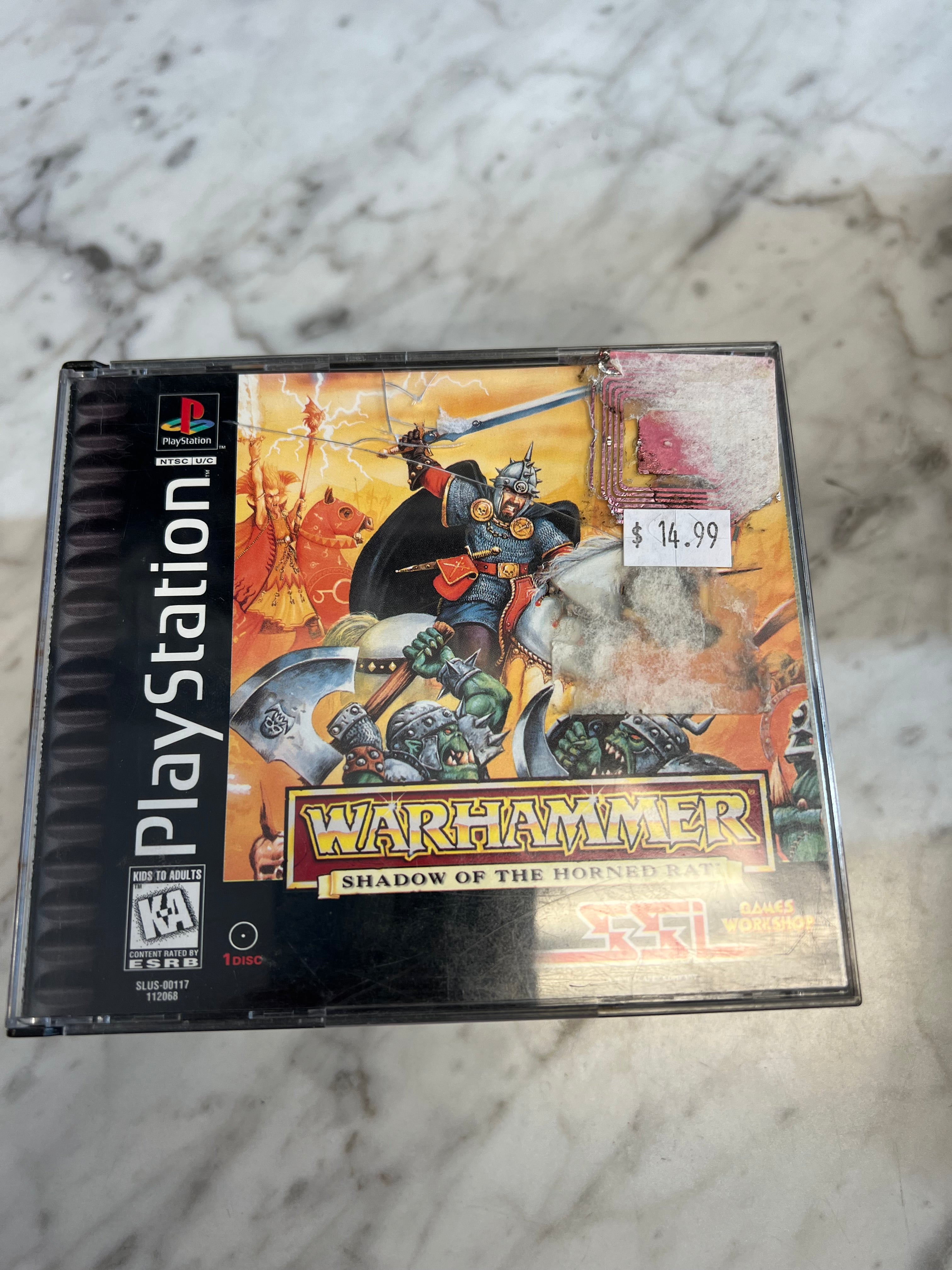 Warhammer: Shadow of the Horned Rat - PS1 D53025 – Core Gaming