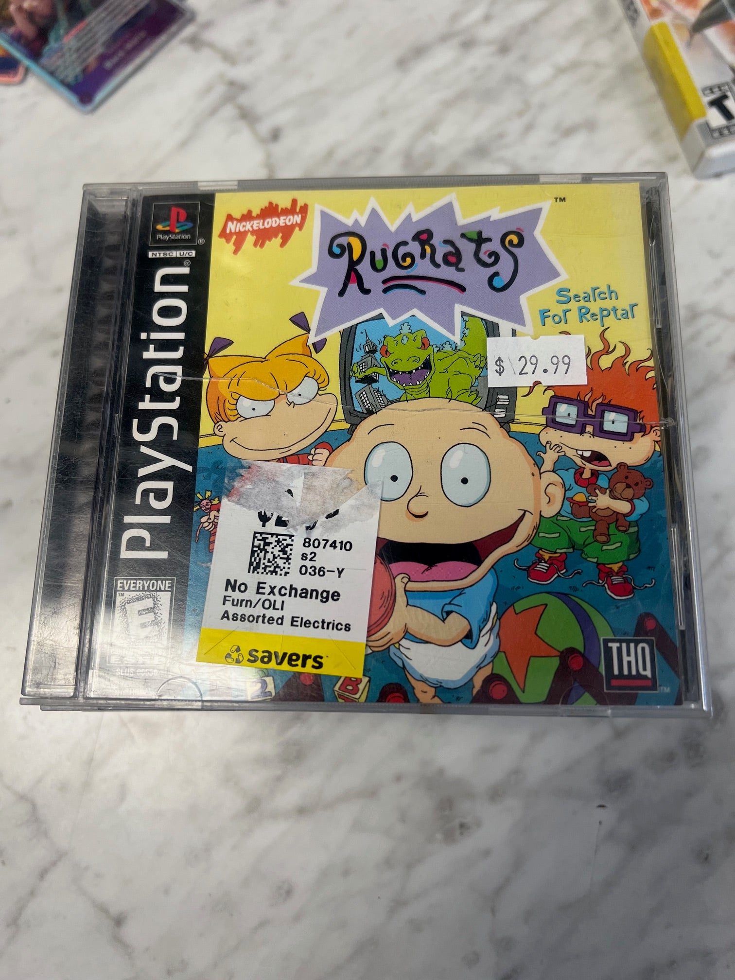 Rugrats The Search for Reptar - PS1 D53025 – Core Gaming