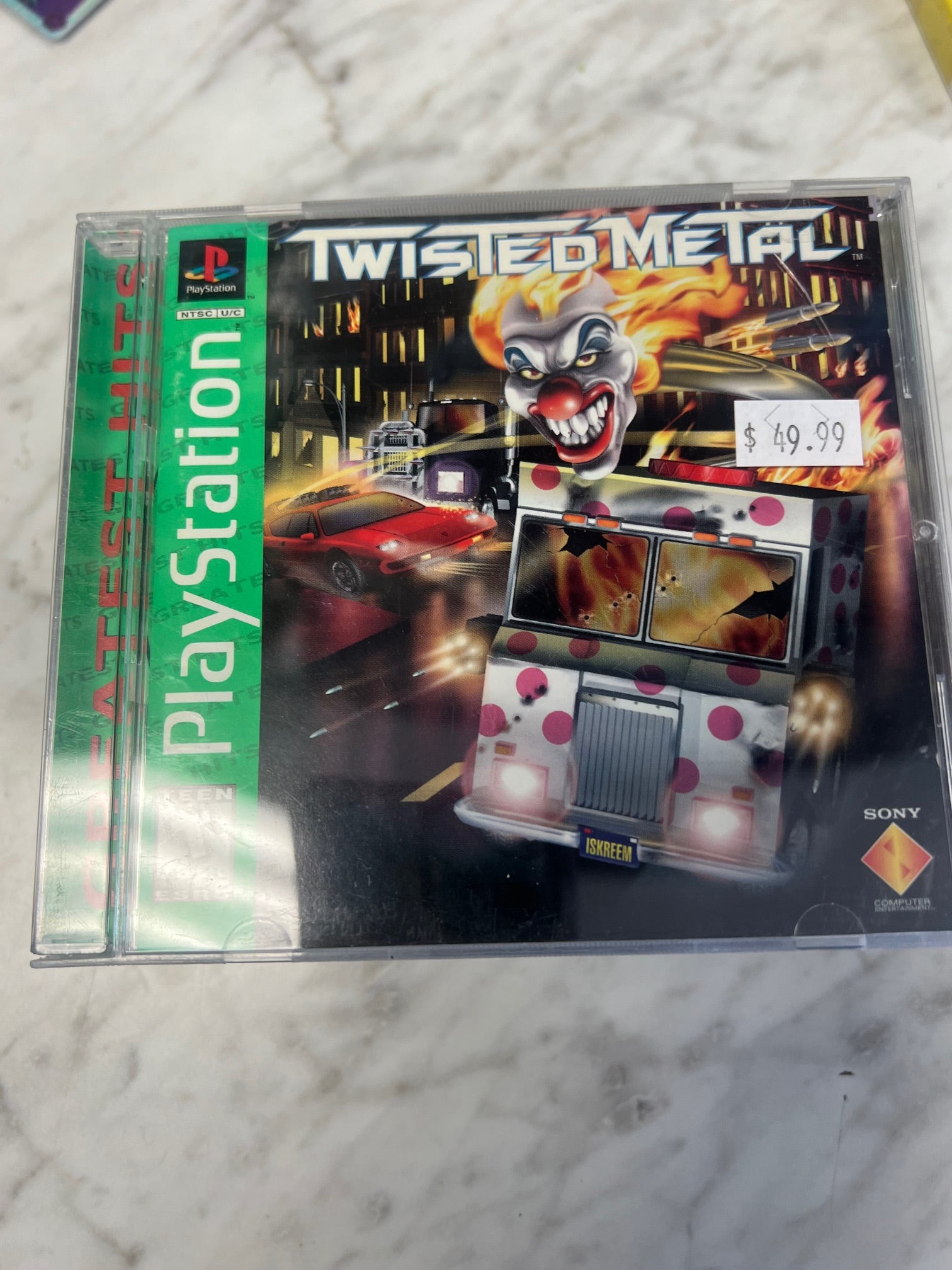 Twisted Metal - PS1 D53025 – Core Gaming