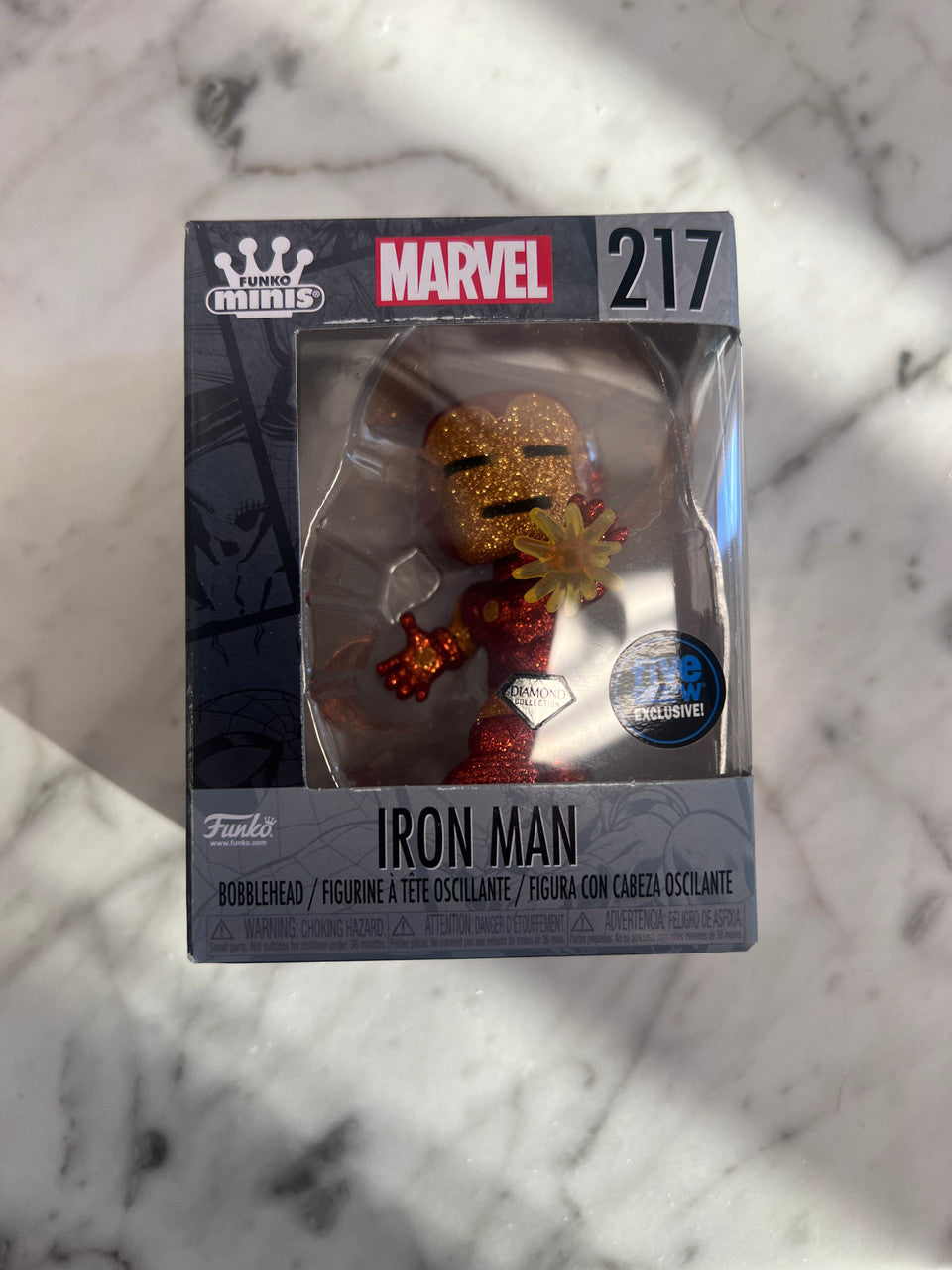 Funko MINIS Marvel Iron Man # 217 (Diamond) - Five Below Exclusive ...