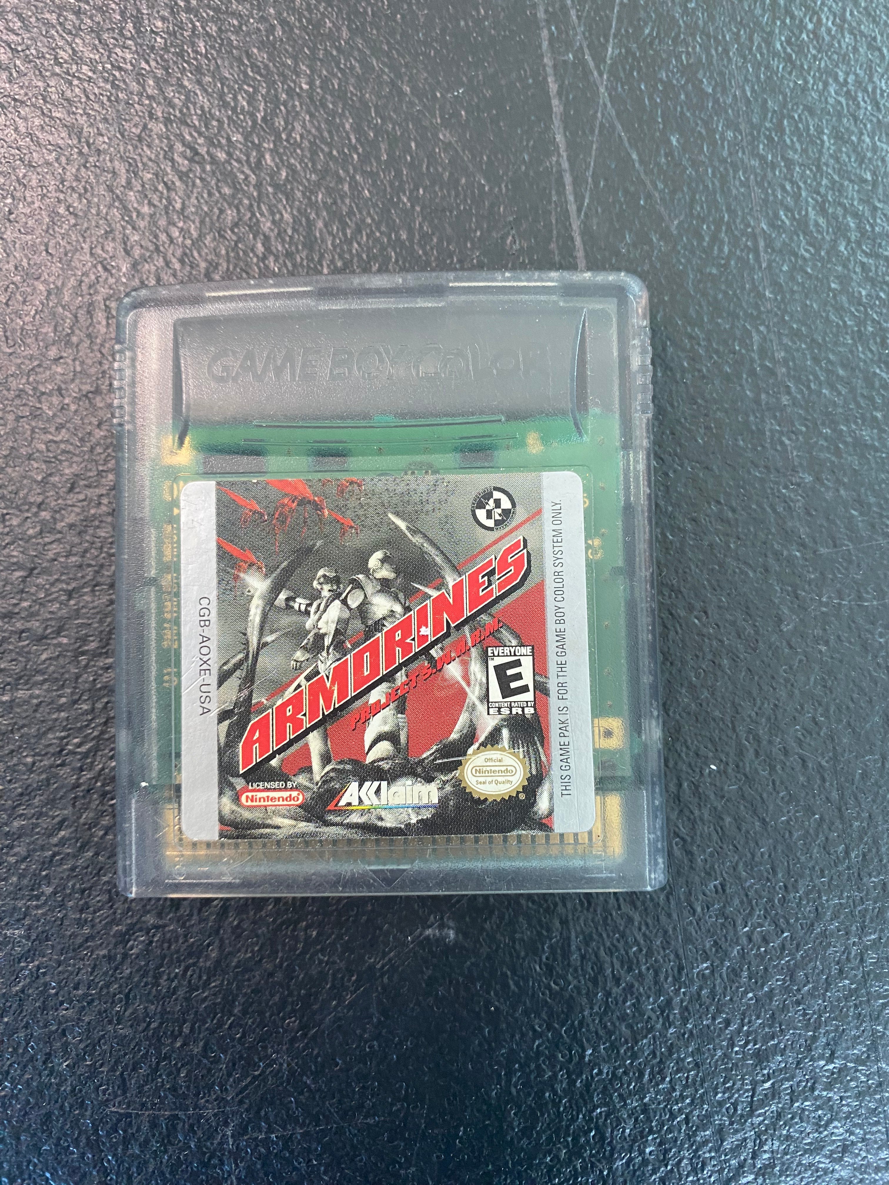 Armorines Project SWARM - Game Boy Color – Core Gaming