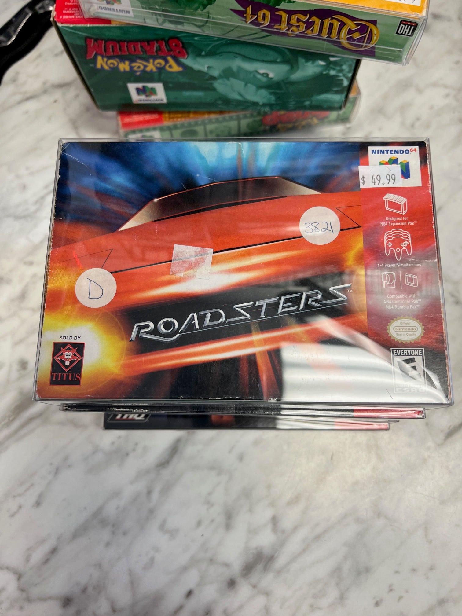 Roadsters - N64 N6925 – Core Gaming