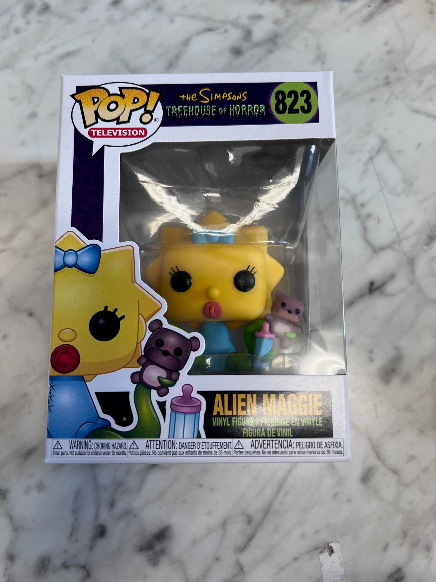Funko Pop! Television Alien Maggie #823 The Simpsons Treehouse of Horr ...
