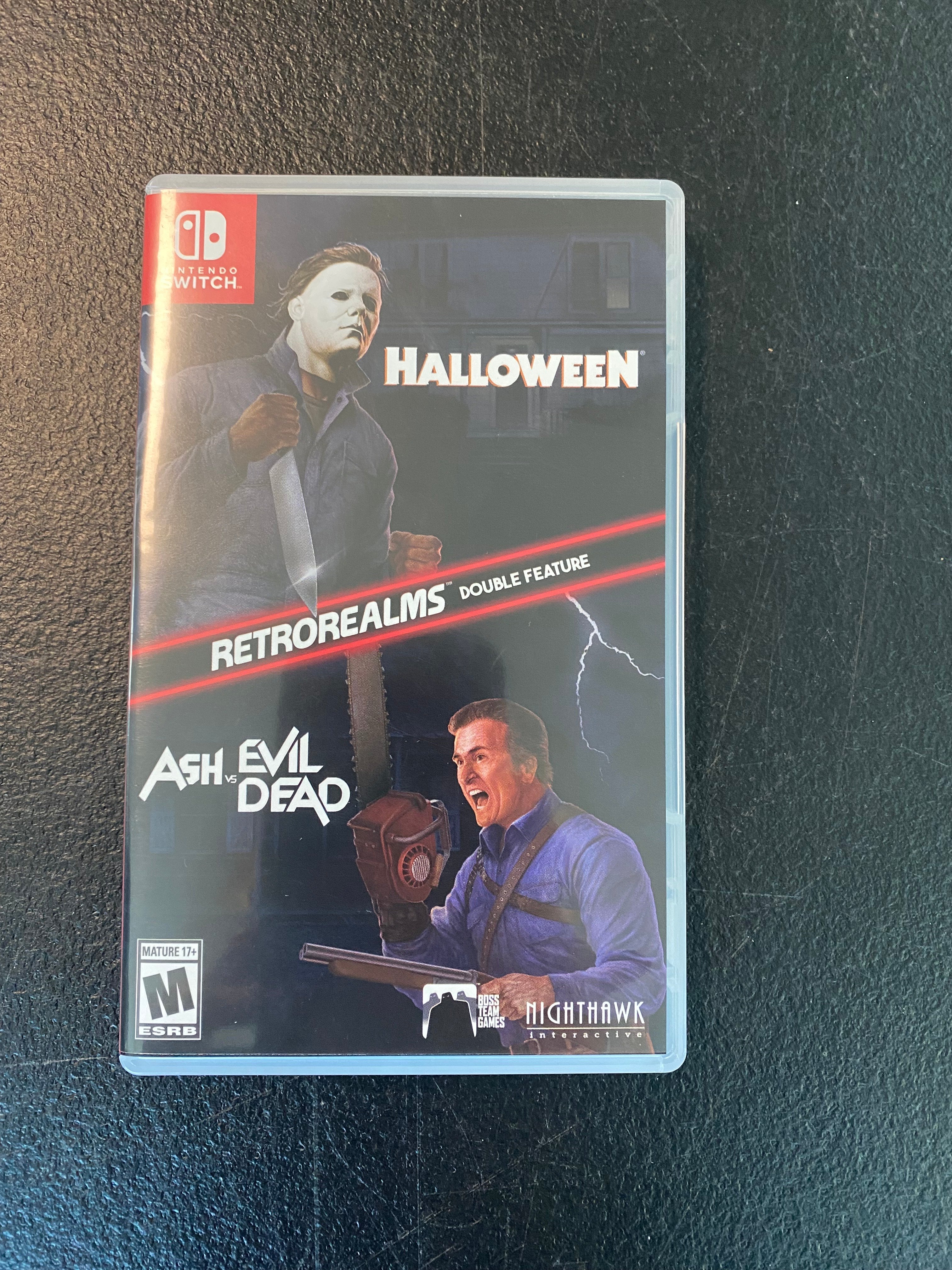 Halloween And Ash Vs Evil Dead RetroRealms Double Feature - Nintendo S ...
