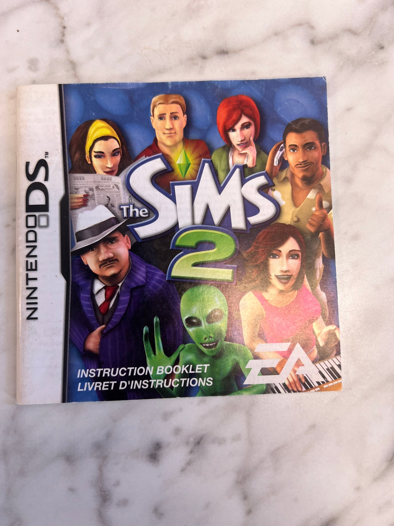 The Sims 2 for Nintendo DS MANUAL ONLY MO112024 – Core Gaming