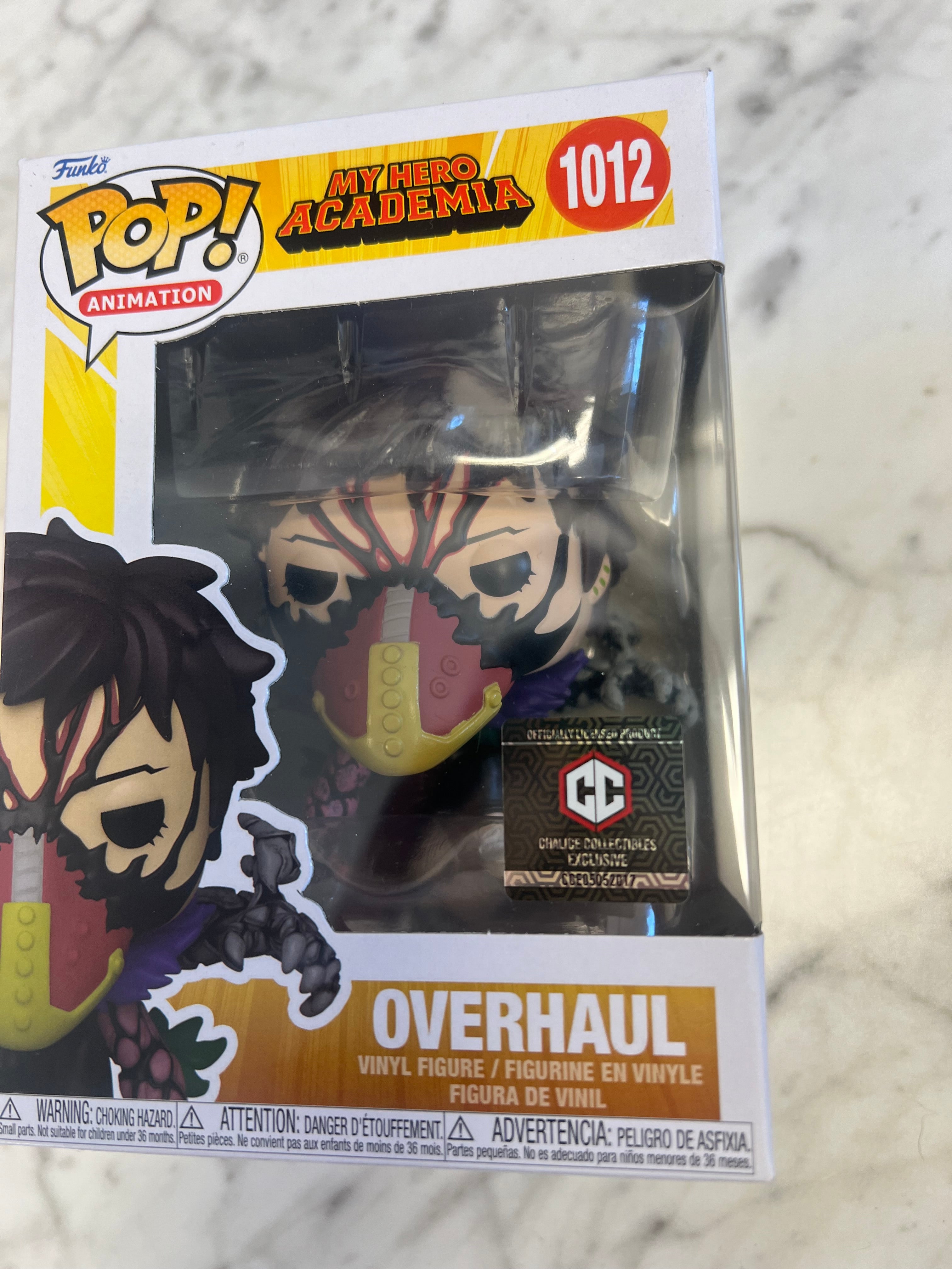 Funko Pop! My Hero Academia: Overhaul #1012 Exclusive Chalice Collecti ...