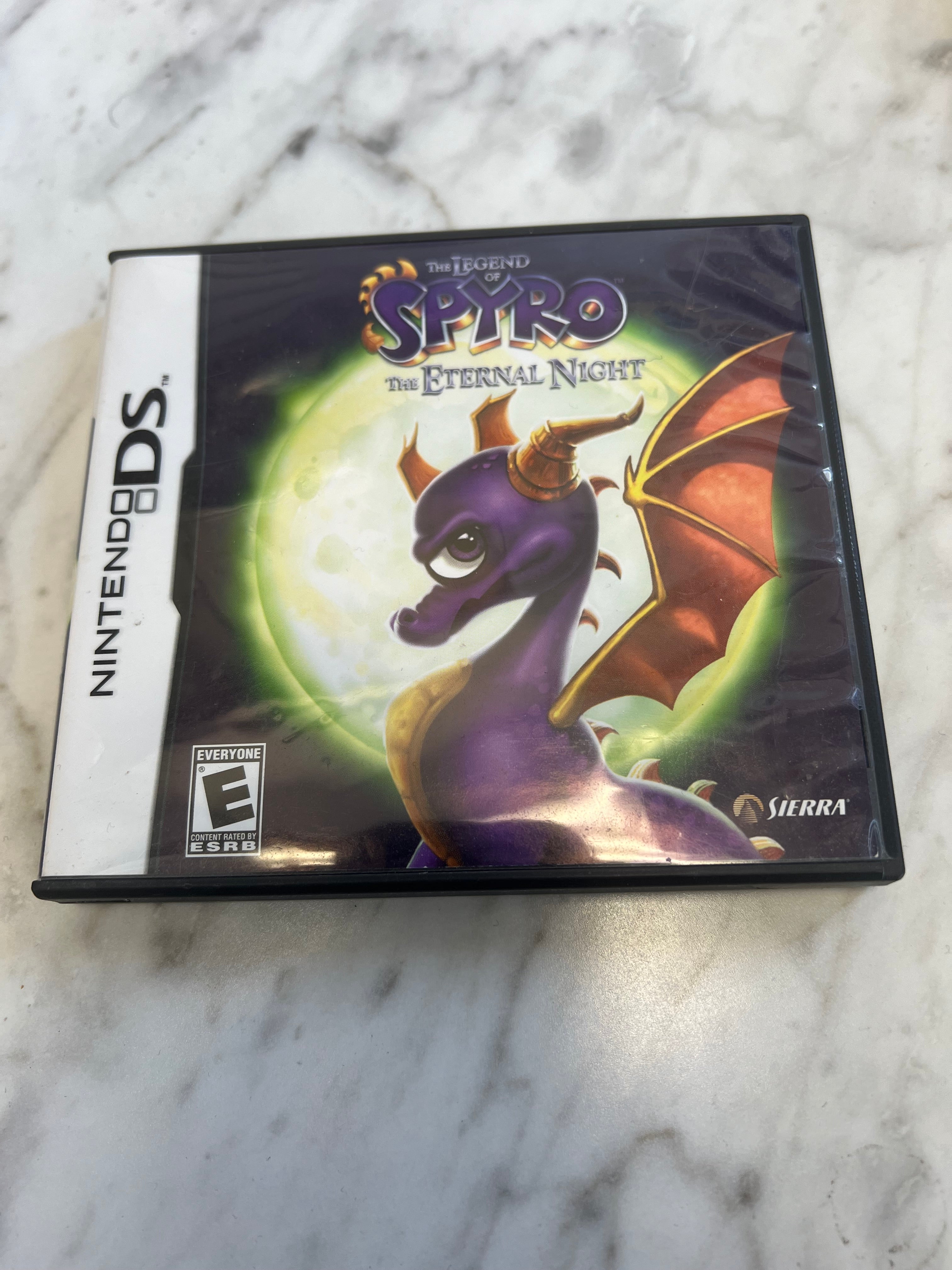 The Legend of Spyro The Eternal Night Nintendo DS Case/Artwork Only No ...