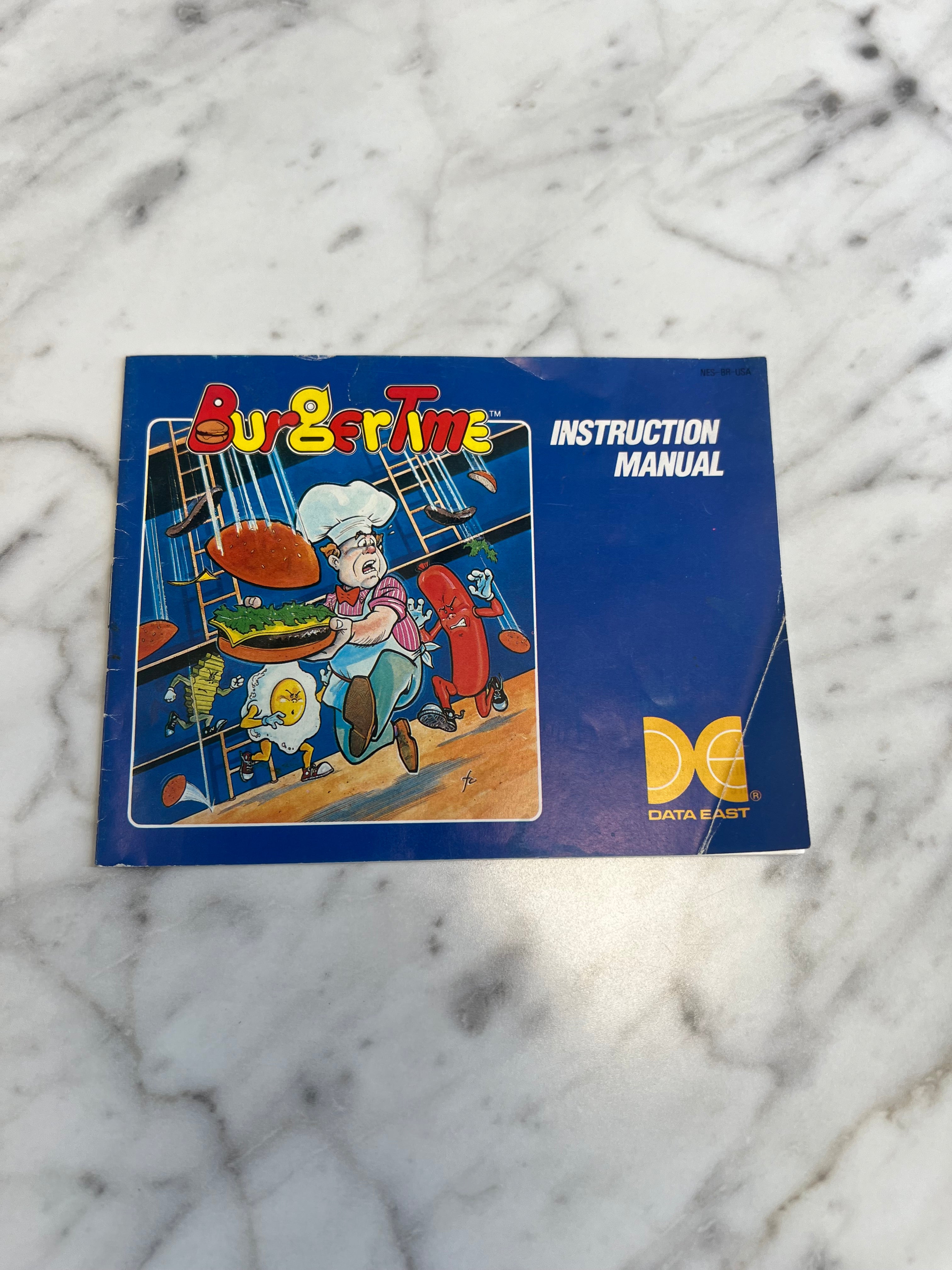 Burgertime for Nintendo Entertainment System NES Instruction Booklet M ...