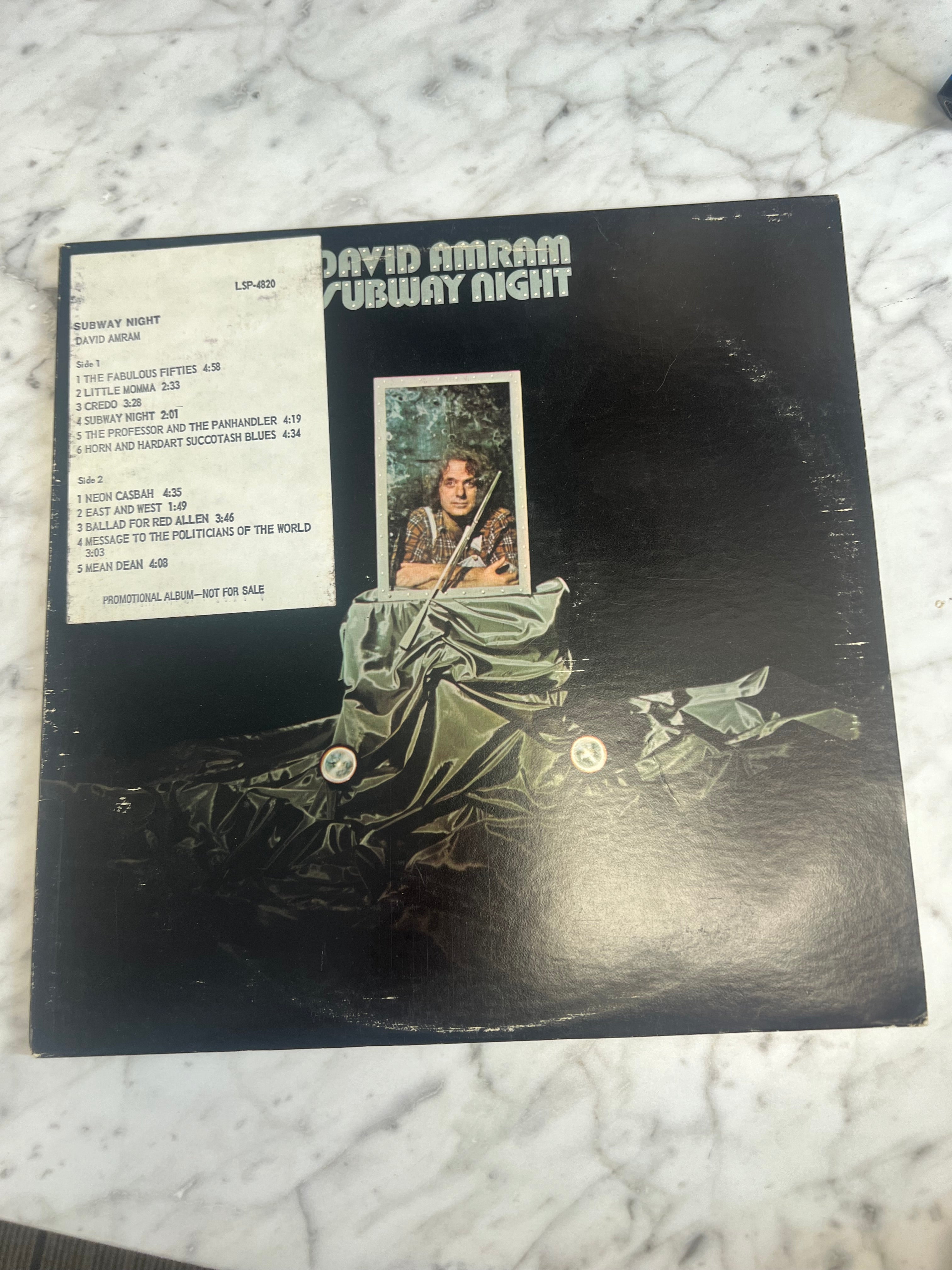 David Amram - Subway Night Vinyl Record VR112724 – Core Gaming