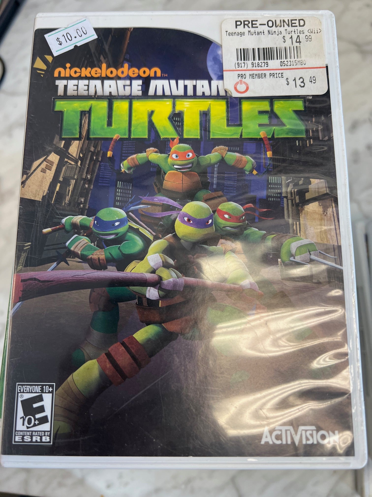 Teenage Mutant Ninja Turtles (Nickelodeon) - Wii W32425 – Core Gaming