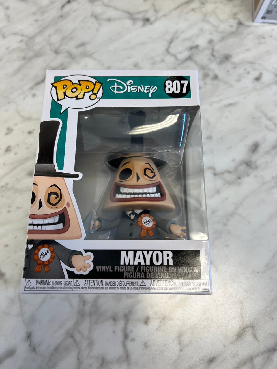 Funko Pop! Mayor #807, The Nightmare Before Christmas, Animation UD101 ...