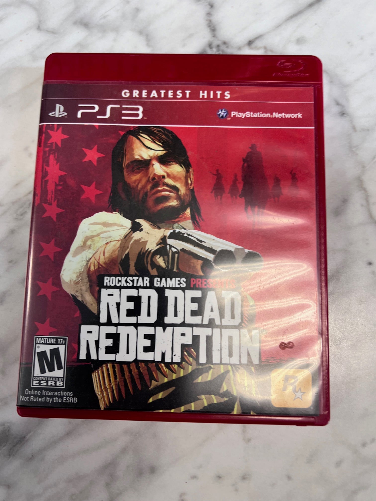 Red Dead Redemption PS3 Playstation 3 Case and Manual ONLY CO91725 ...
