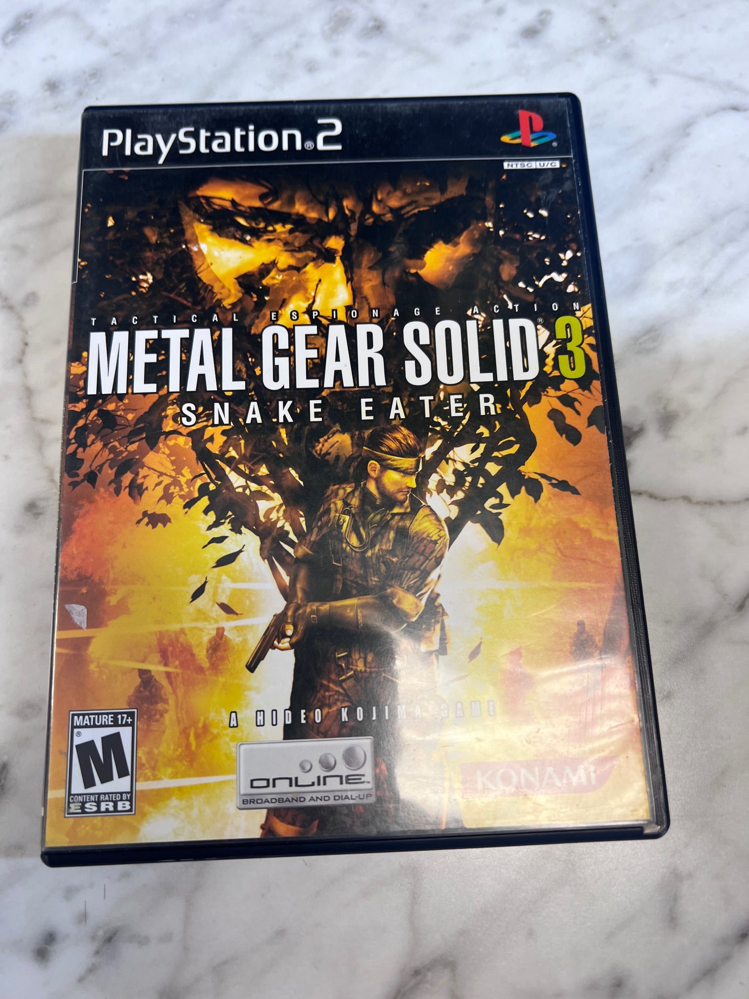 Metal Gear Solid 3 Snake Eater PS2 Playstation 2 Case and Manual ONLY ...