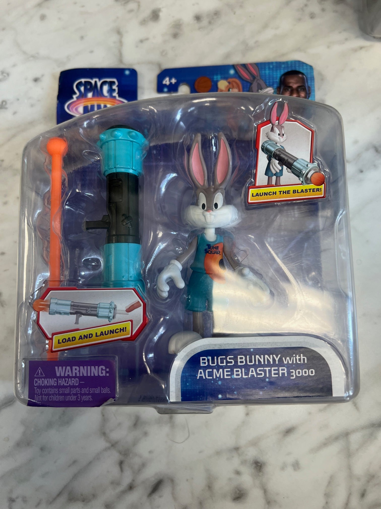 SPACE JAM: A New Legacy - Bugs Bunny with Acme Blaster 3000 Action Fig ...
