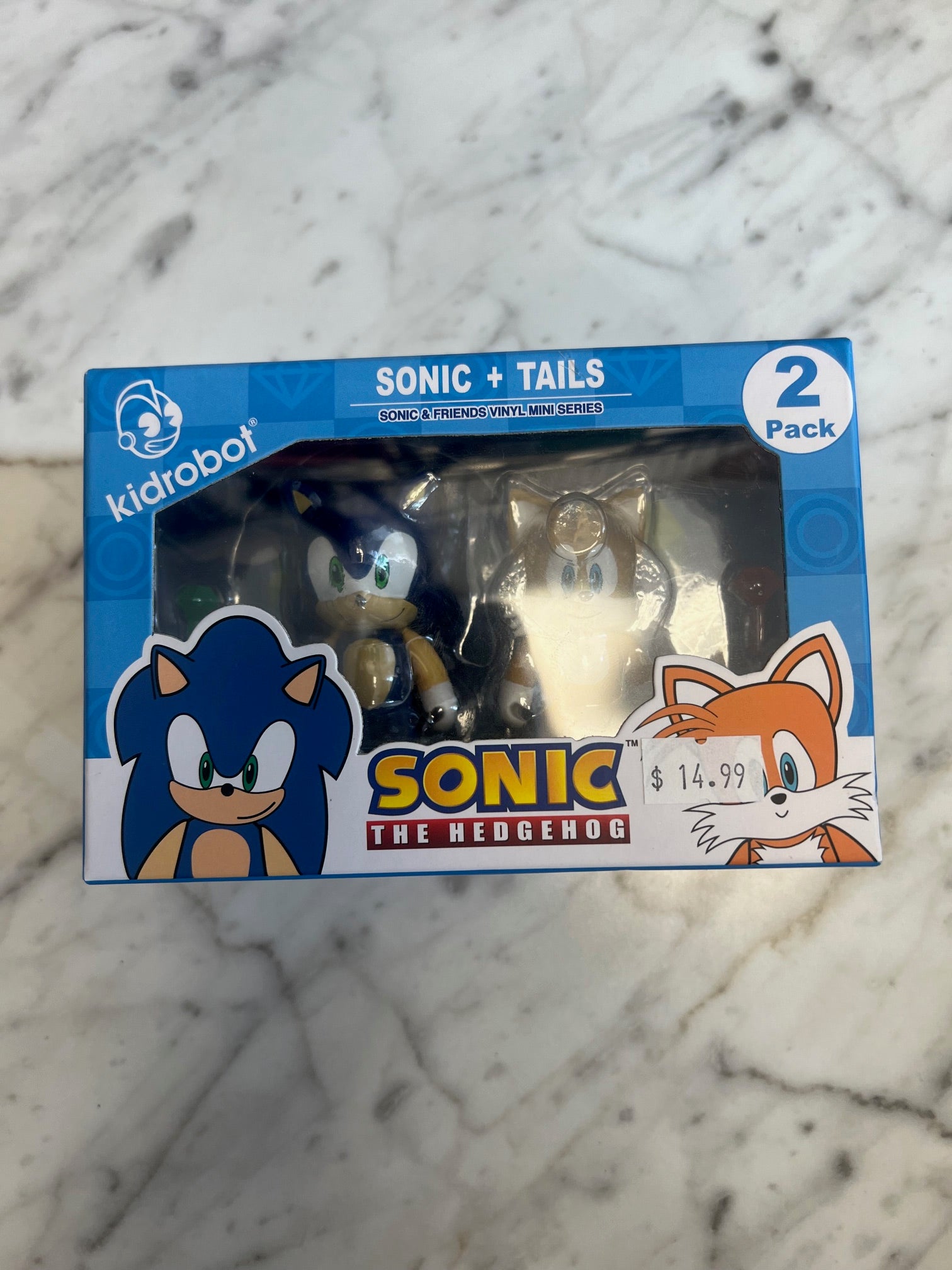 KIDROBOT : SONIC + TAILS 2 PACKS- SONIC: THE HEDGEHOG NT62025 – Core Gaming