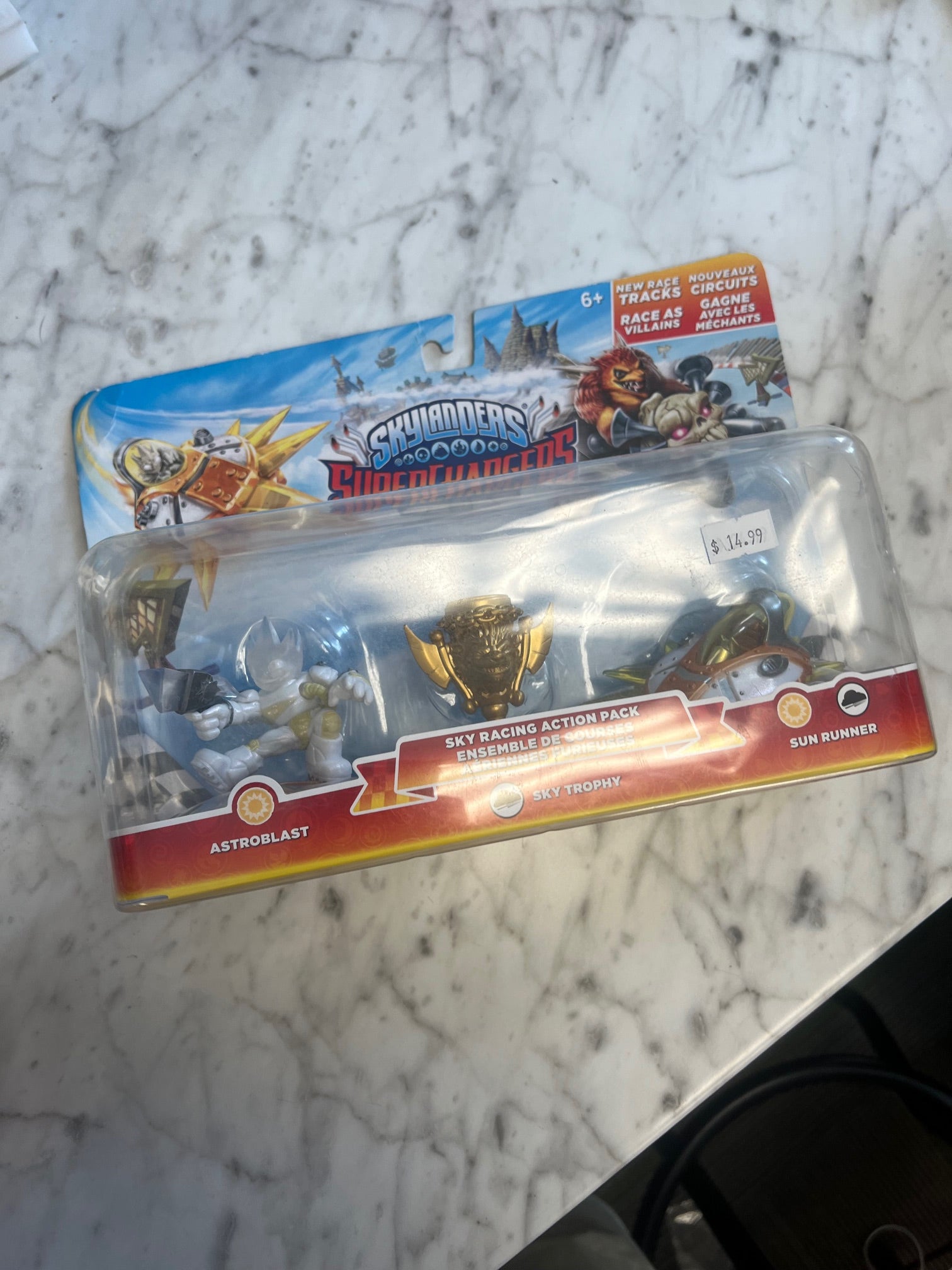 Skylanders Superchargers Sky Racing Action Pack Astroblast Sky Trophy ...