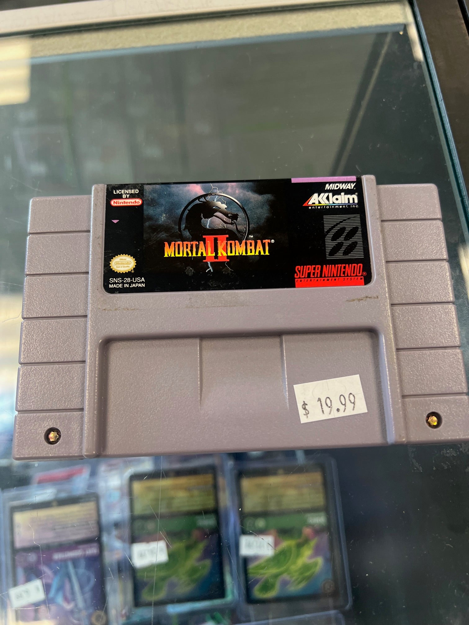 Mortal Kombat II - SNES S62525 – Core Gaming