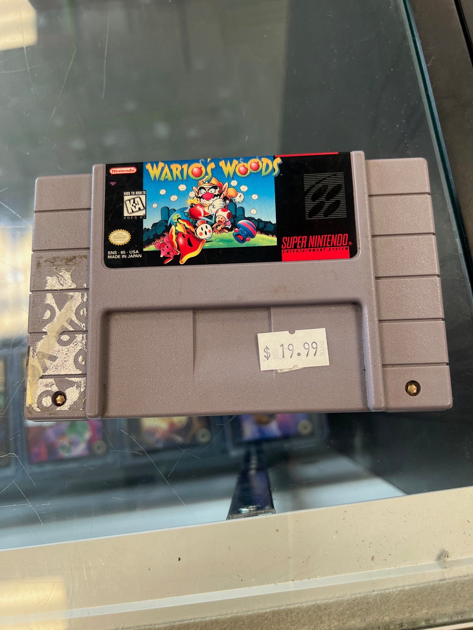 Wario's Woods - SNES S62525 – Core Gaming