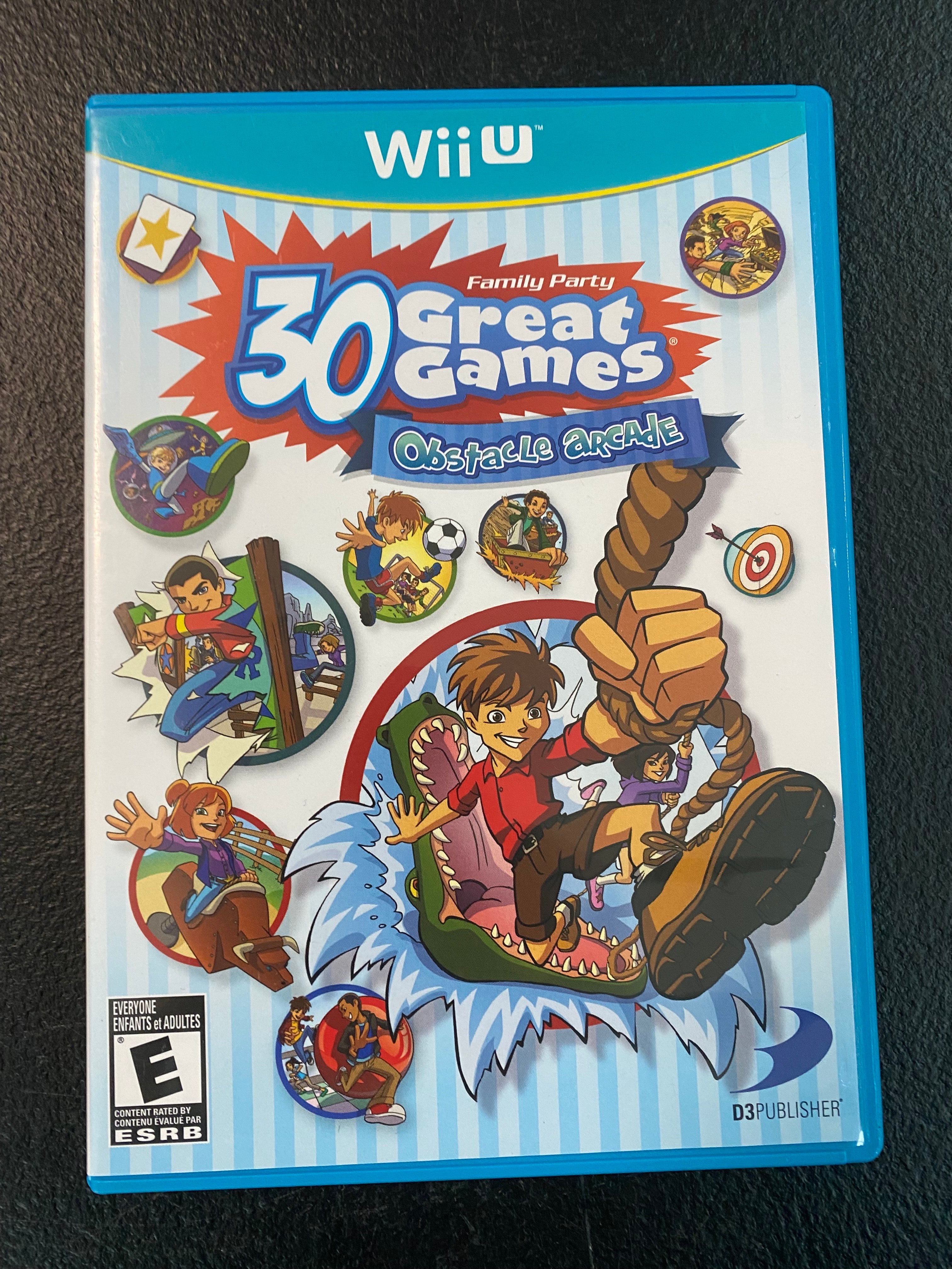 Family Pack 30 Great Games Obstacle Arcade - Wii U DI110325 – Core Gaming