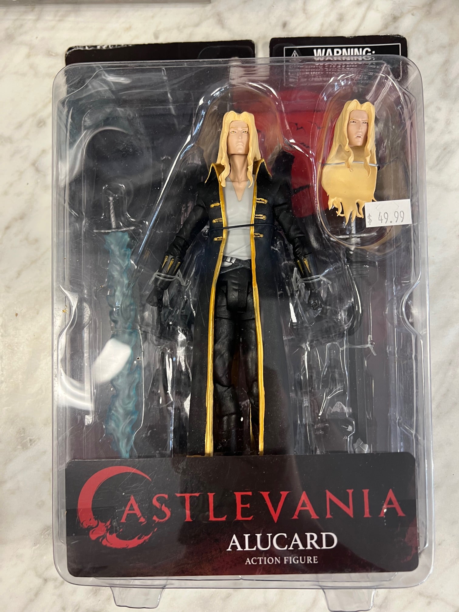 NEW - Alucard Netflix Castlevania Action Figure - BNIB N4425 – Core Gaming