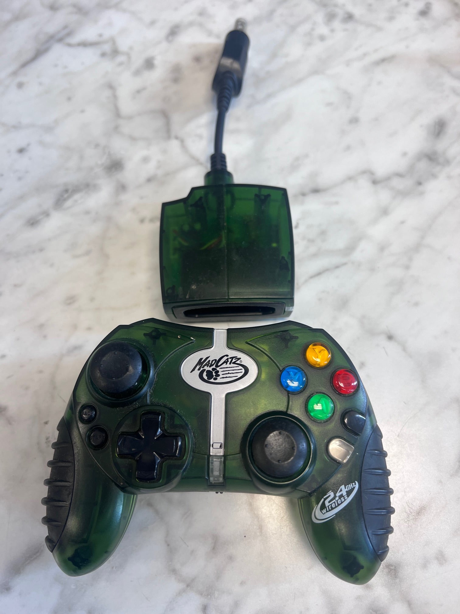 Mad Catz Wireless Controller with Dongle for Original Xbox U92625 ...