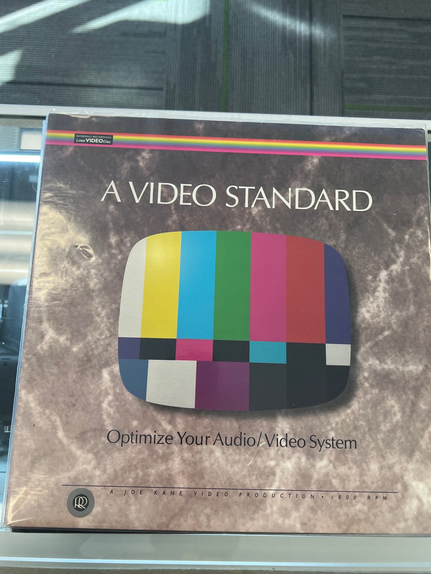 A Video Standard - Optimize Your Audio/Video System Laserdisc LD121724 ...