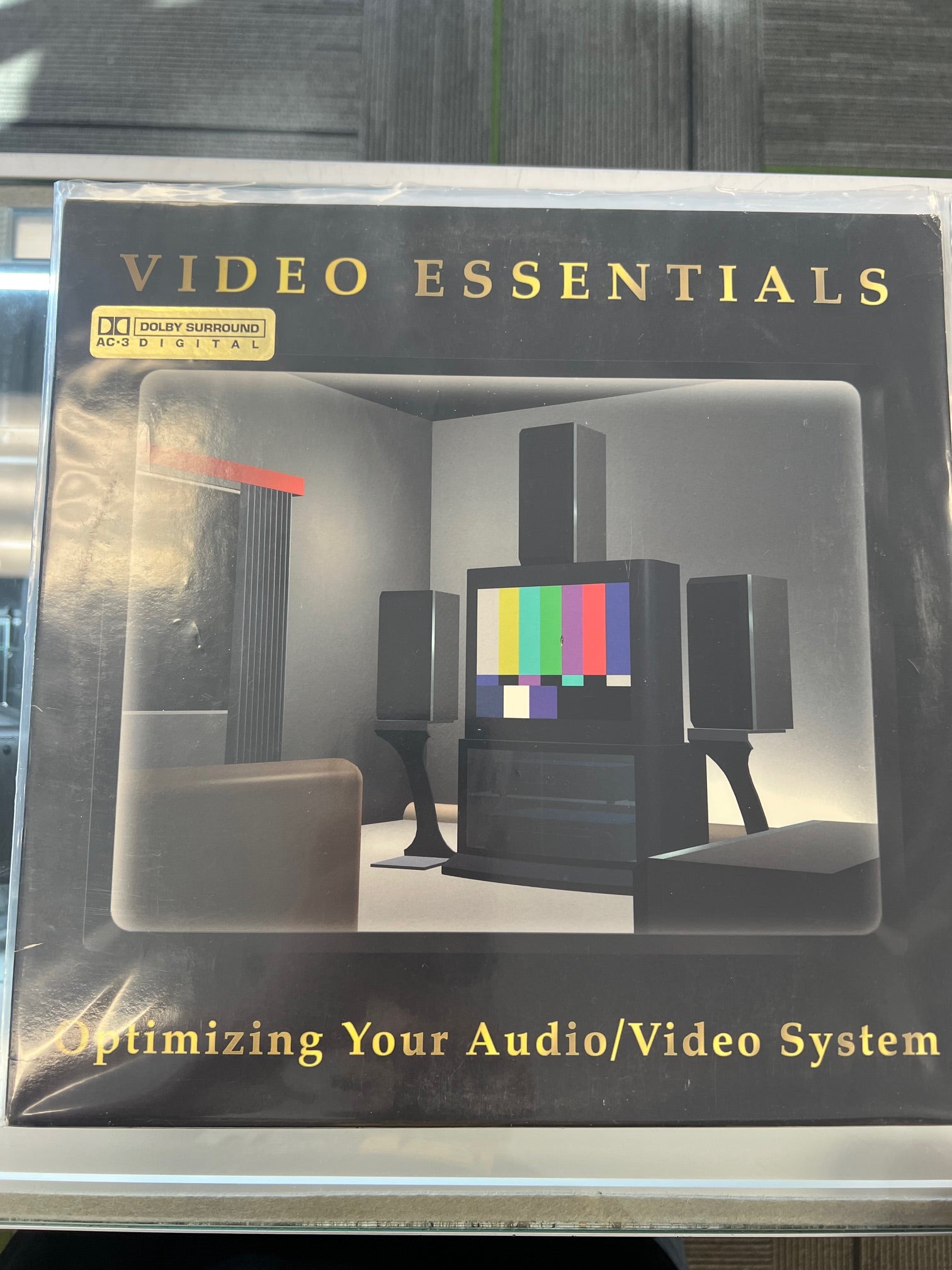 Video Essentials Laserdisc with Blue Filter Demo Disc Laserdisc LD1217 ...