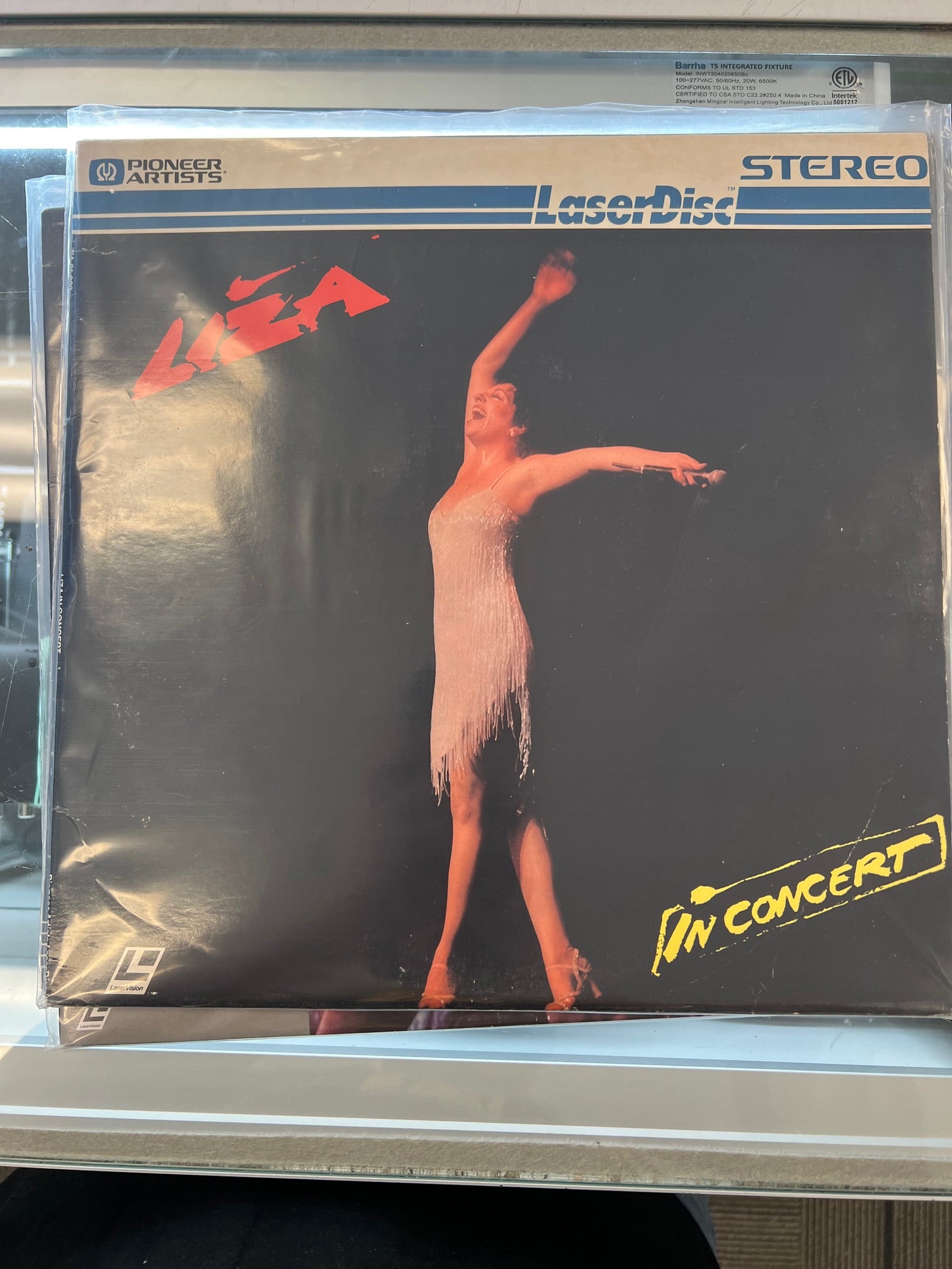 Liza Minnelli Live In Concert Laserdisc LD121724 – Core Gaming