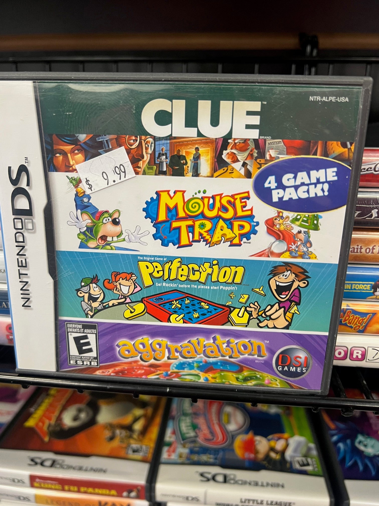 Clue / Mouse Trap / Perfection / Aggravation - DS D4425 – Core Gaming