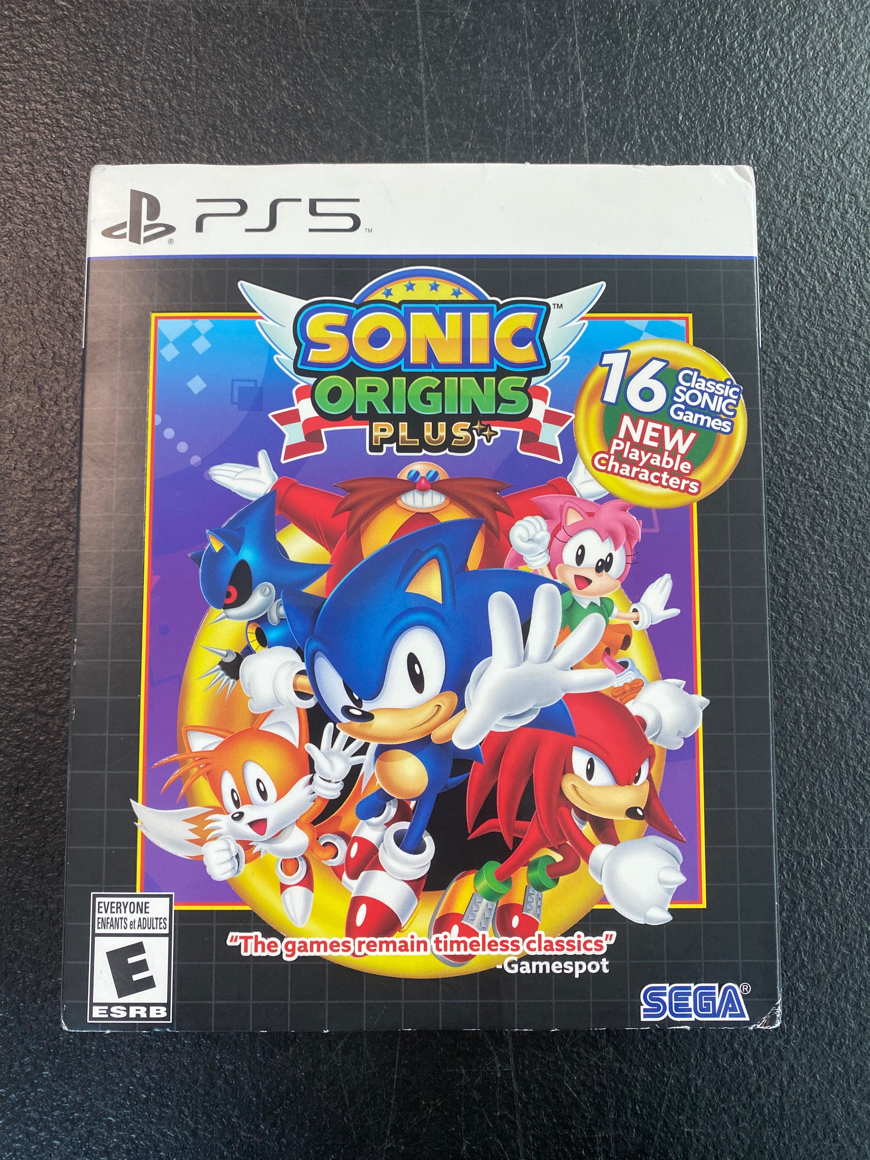 Sonic Origins Plus - PS5 DI112425 – Core Gaming