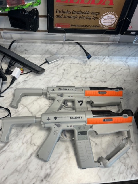 Set of two (2) Playstation 3 Killzone Gun Lightgun PS3 Controllers ...