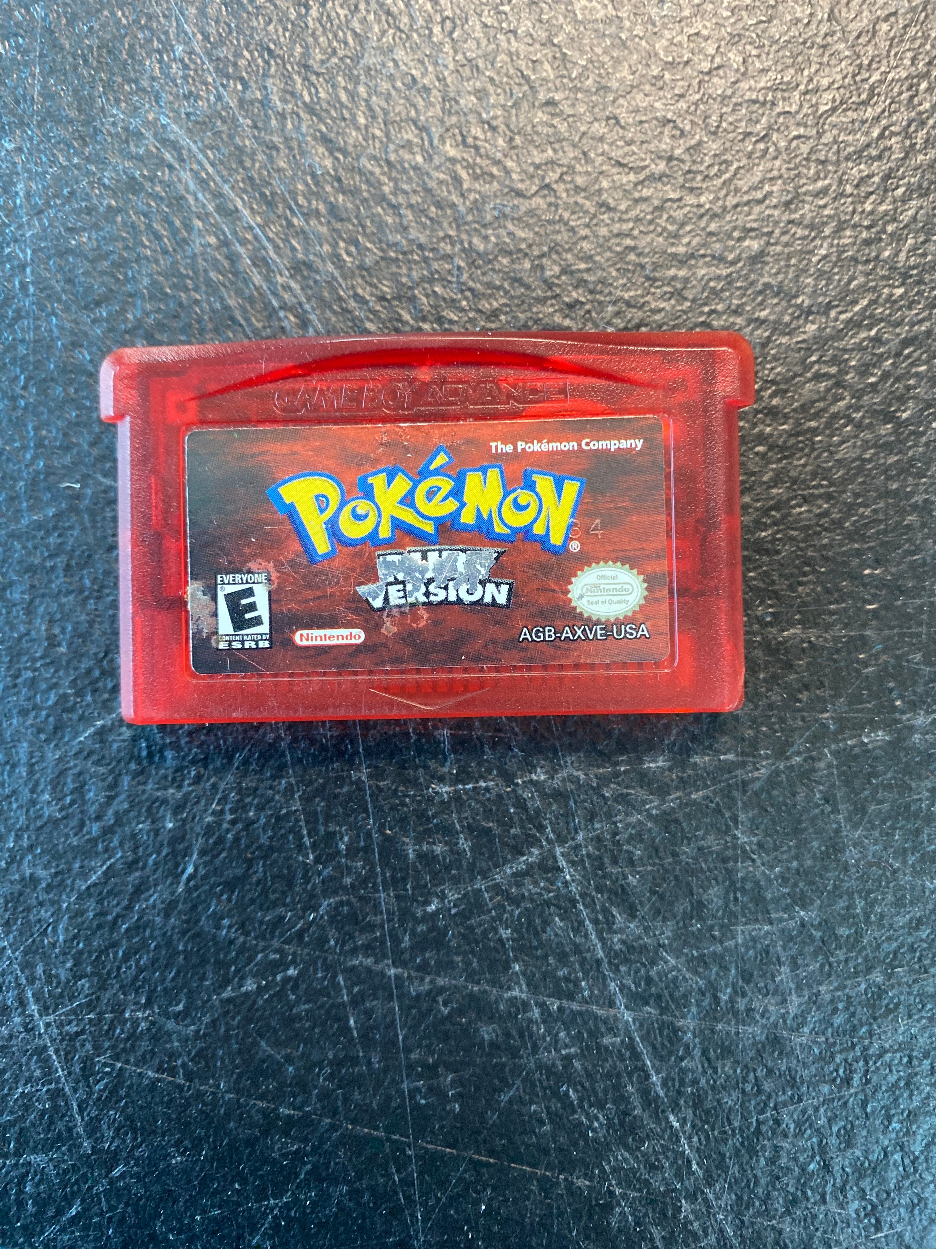 Pokemon Ruby - Game Boy Advance GBA NI12125 – Core Gaming