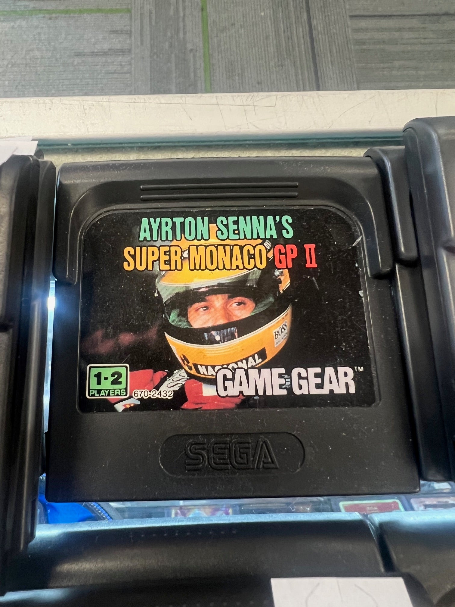 Ayrton Senna's Super Monaco GP II - Sega Game Gear G7925 – Core Gaming