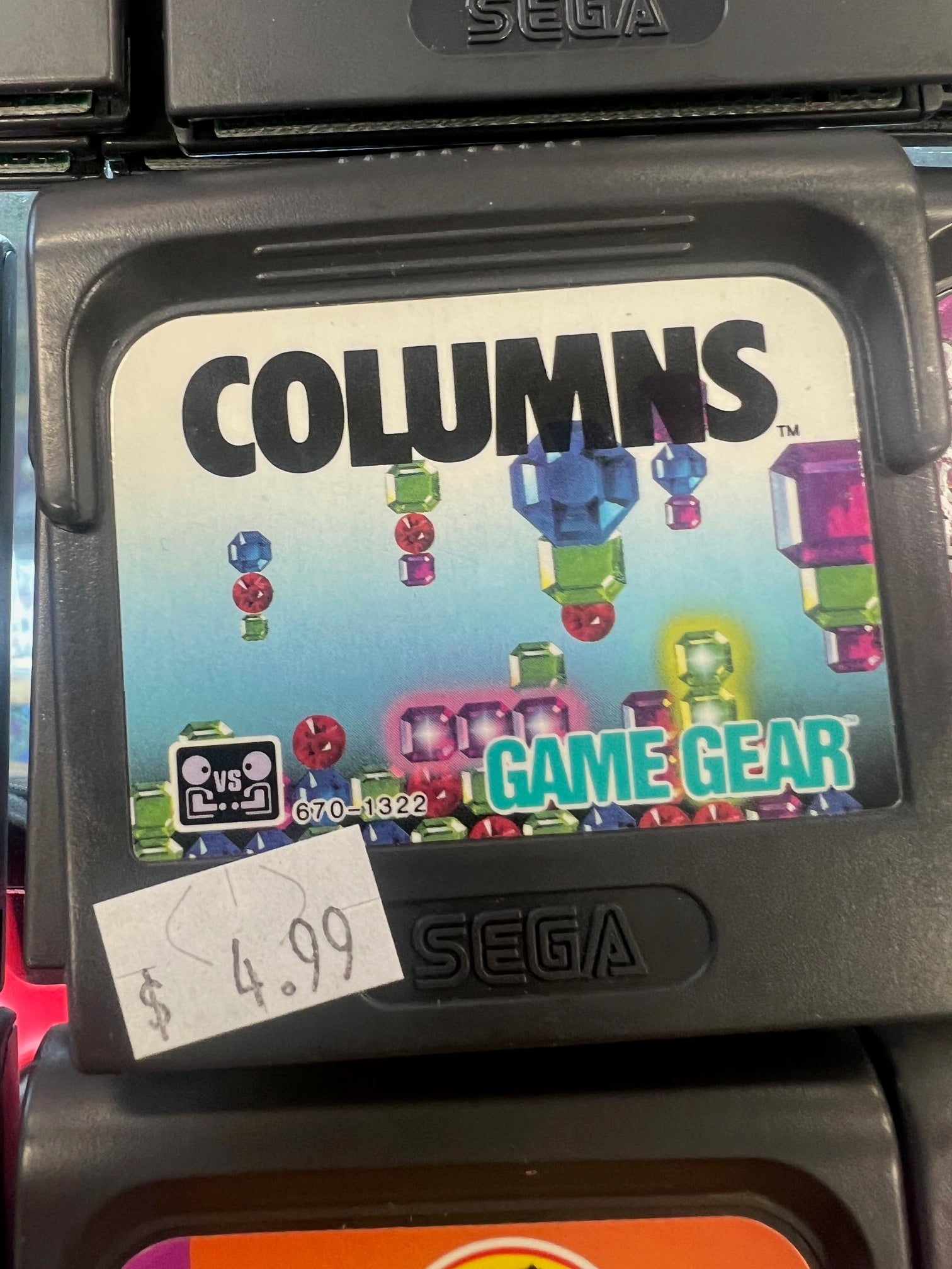 Columns - Sega Game Gear *SGG* G7925 – Core Gaming