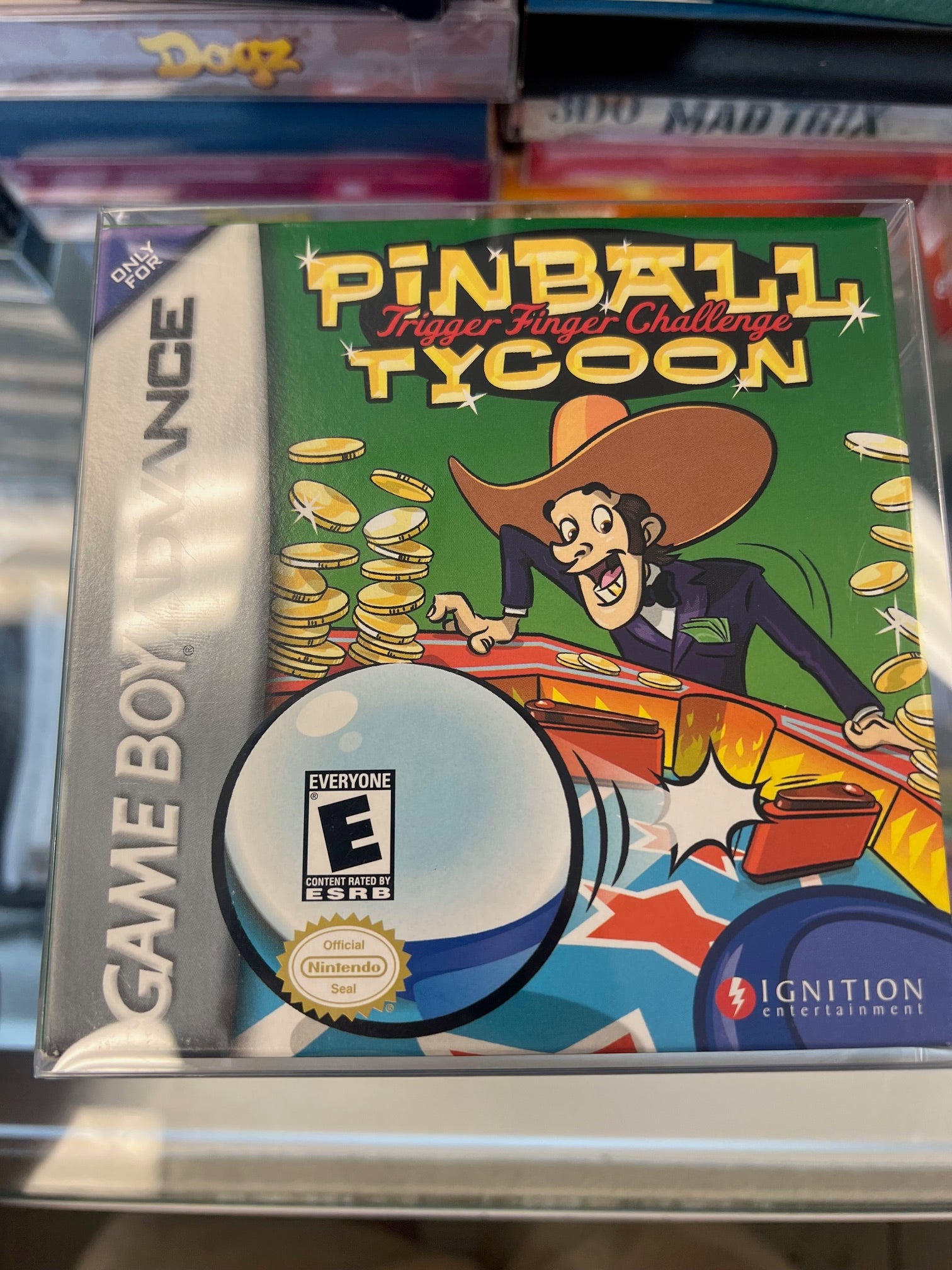 Pinball Tycoon Trigger Finger Challenge - Game Boy Advance G7925 – Core ...
