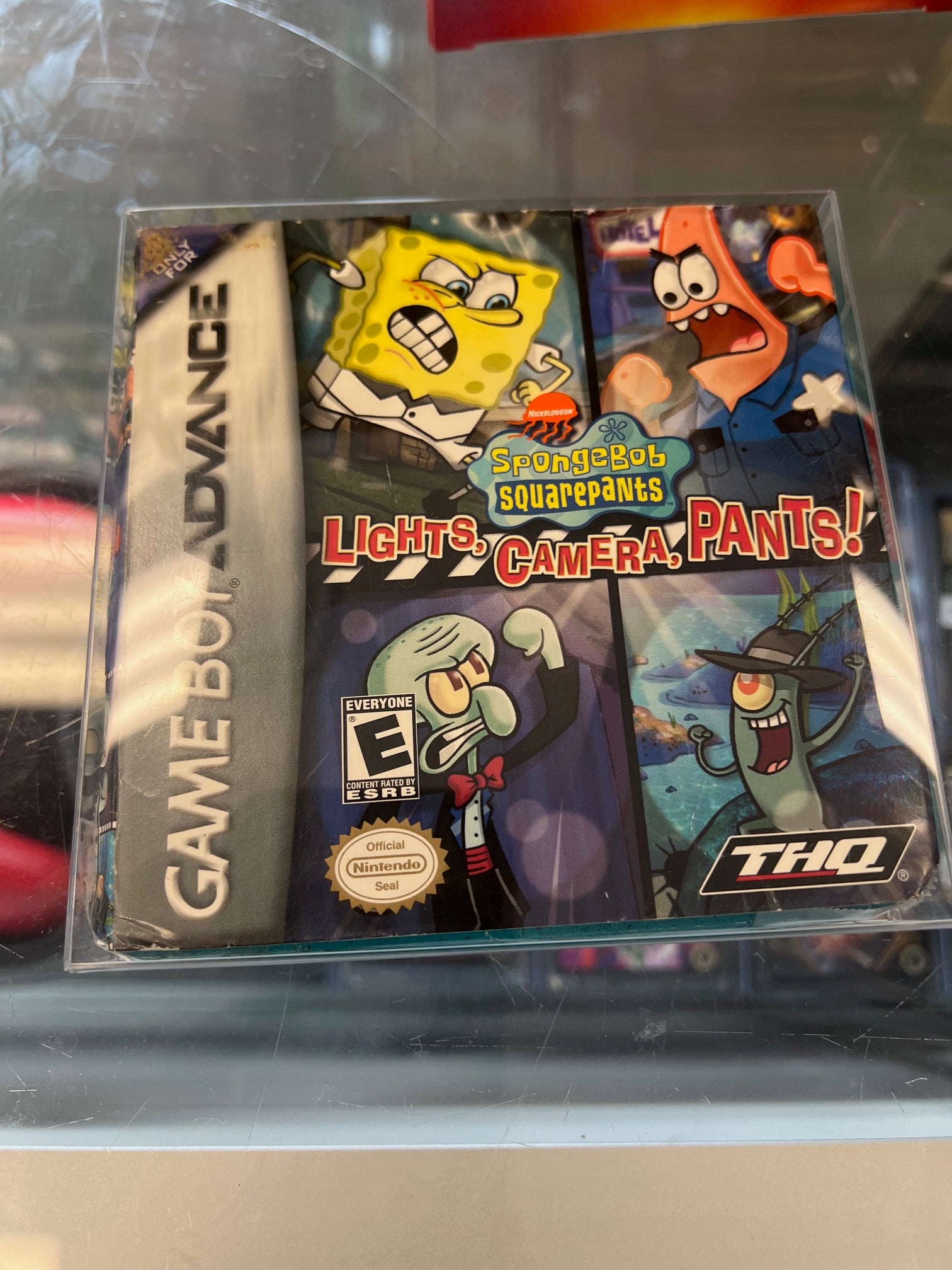 SpongeBob SquarePants Lights Camera Pants - Game Boy Advance G7925 ...