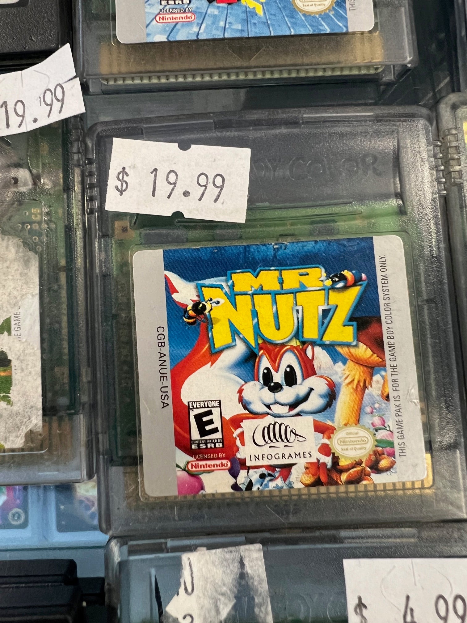 Mr. Nutz - Game Boy Color G7925 – Core Gaming