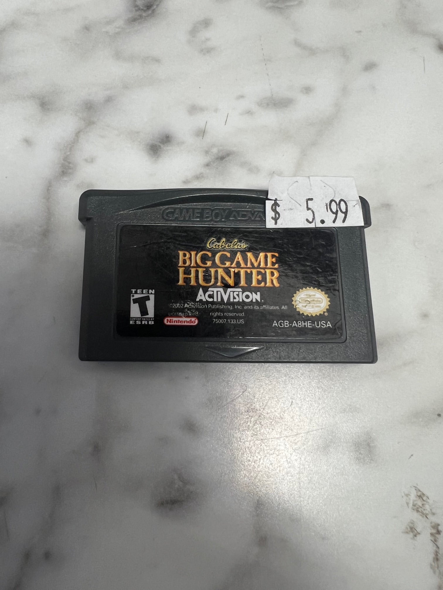 Big Game Hunter - Game Boy Advance G7925 – Core Gaming
