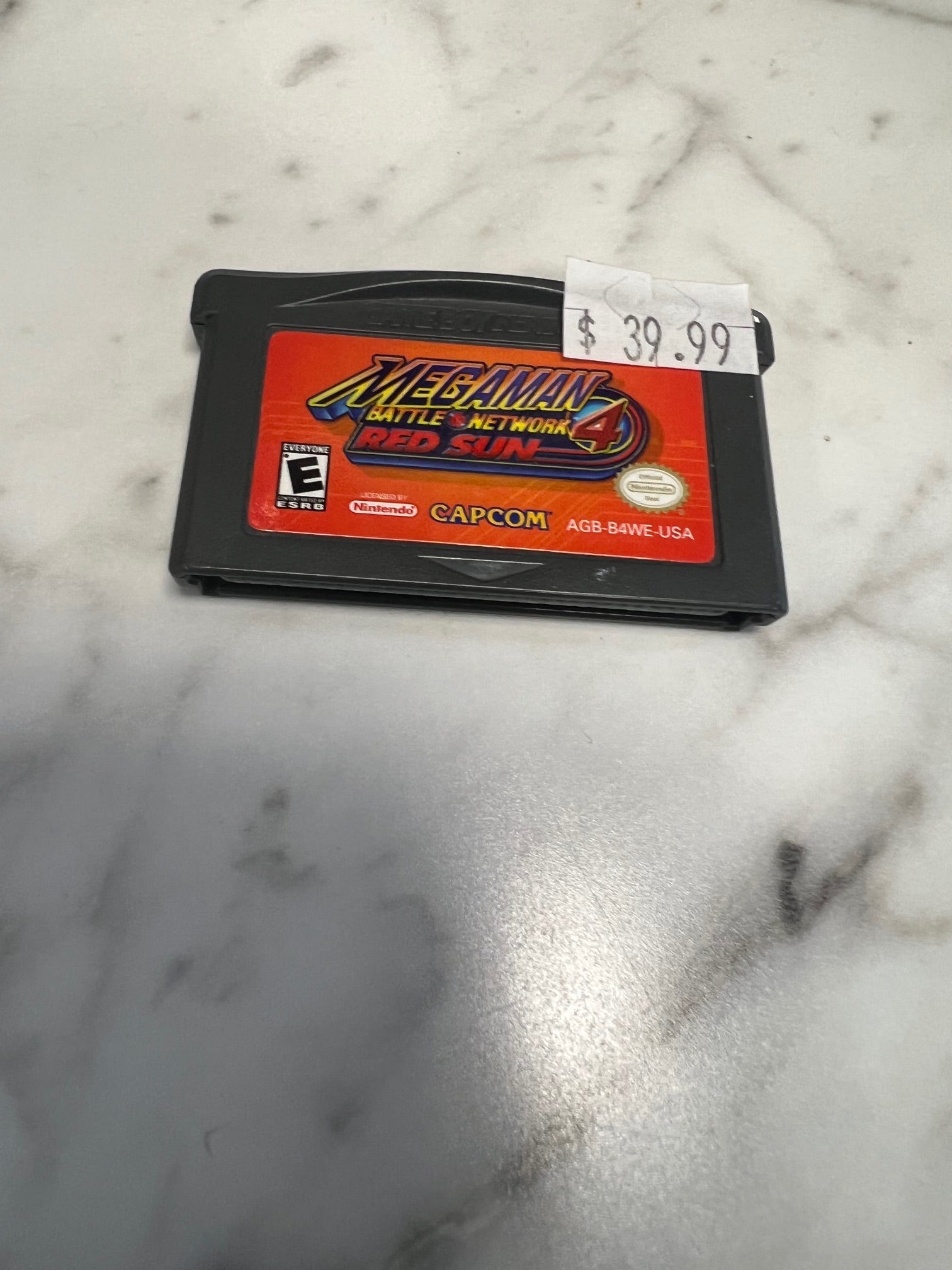 Mega Man Battle Network Red Sun 4 - Game Boy Advance G7925 – Core Gaming