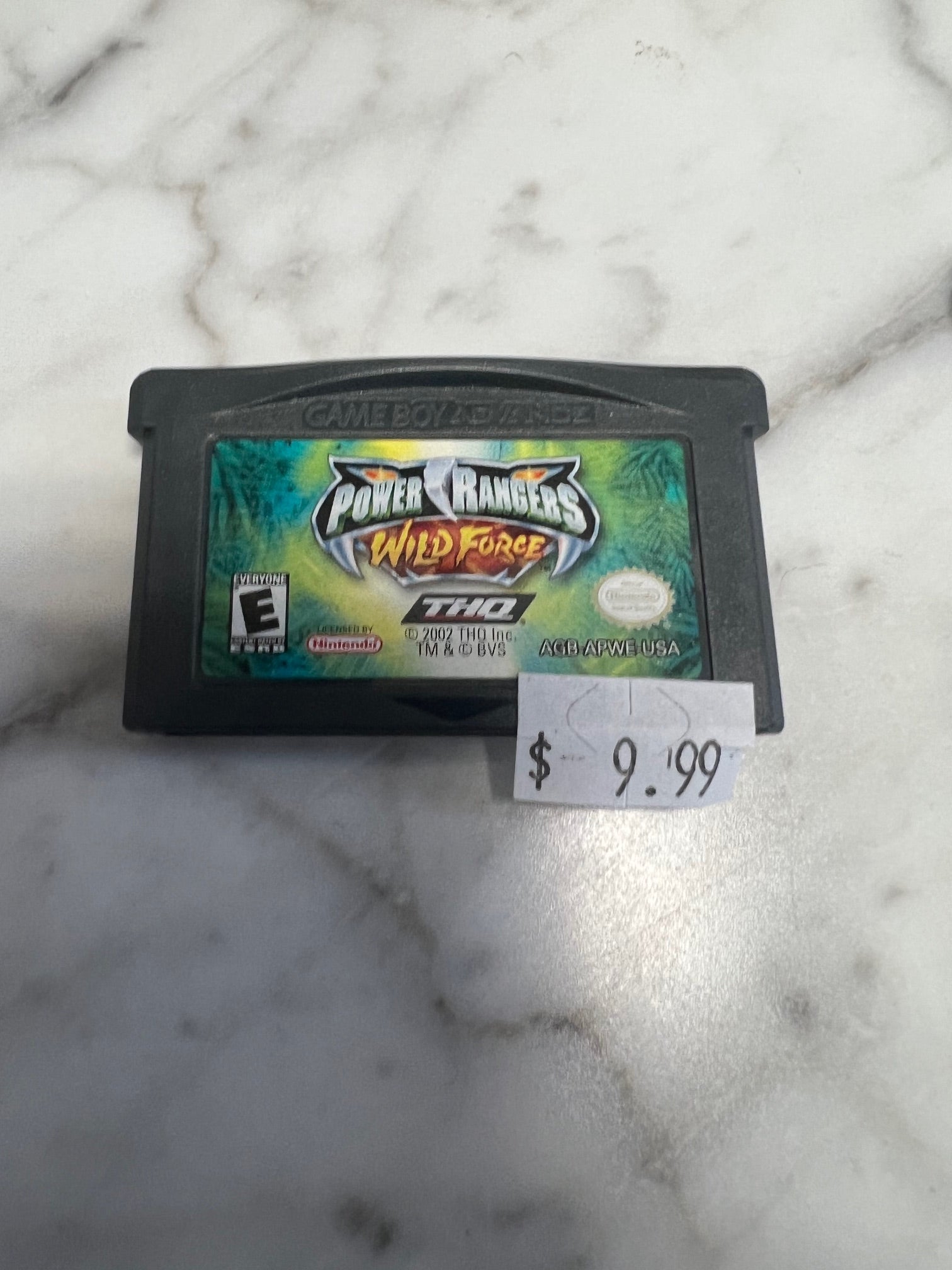Power Rangers Wild Force - Game Boy Advance G7925 – Core Gaming