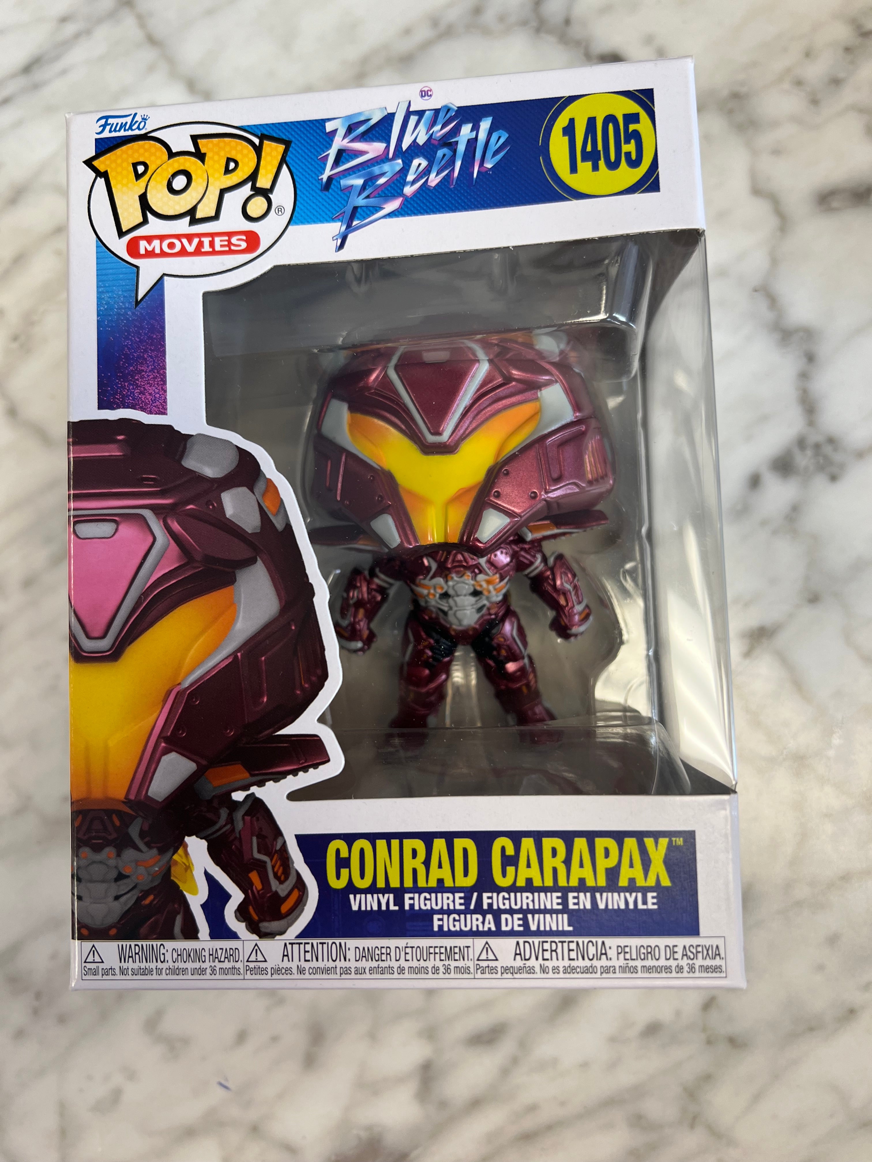 Funko Pop! Conrad Carapax #1405 DC Blue Beetle FP122224 – Core Gaming
